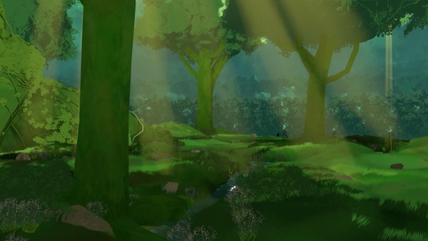 3D forest blender anime - TurboSquid 1664212