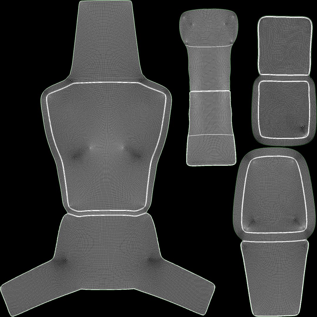 Armchair V7 3D Model - TurboSquid 1736511