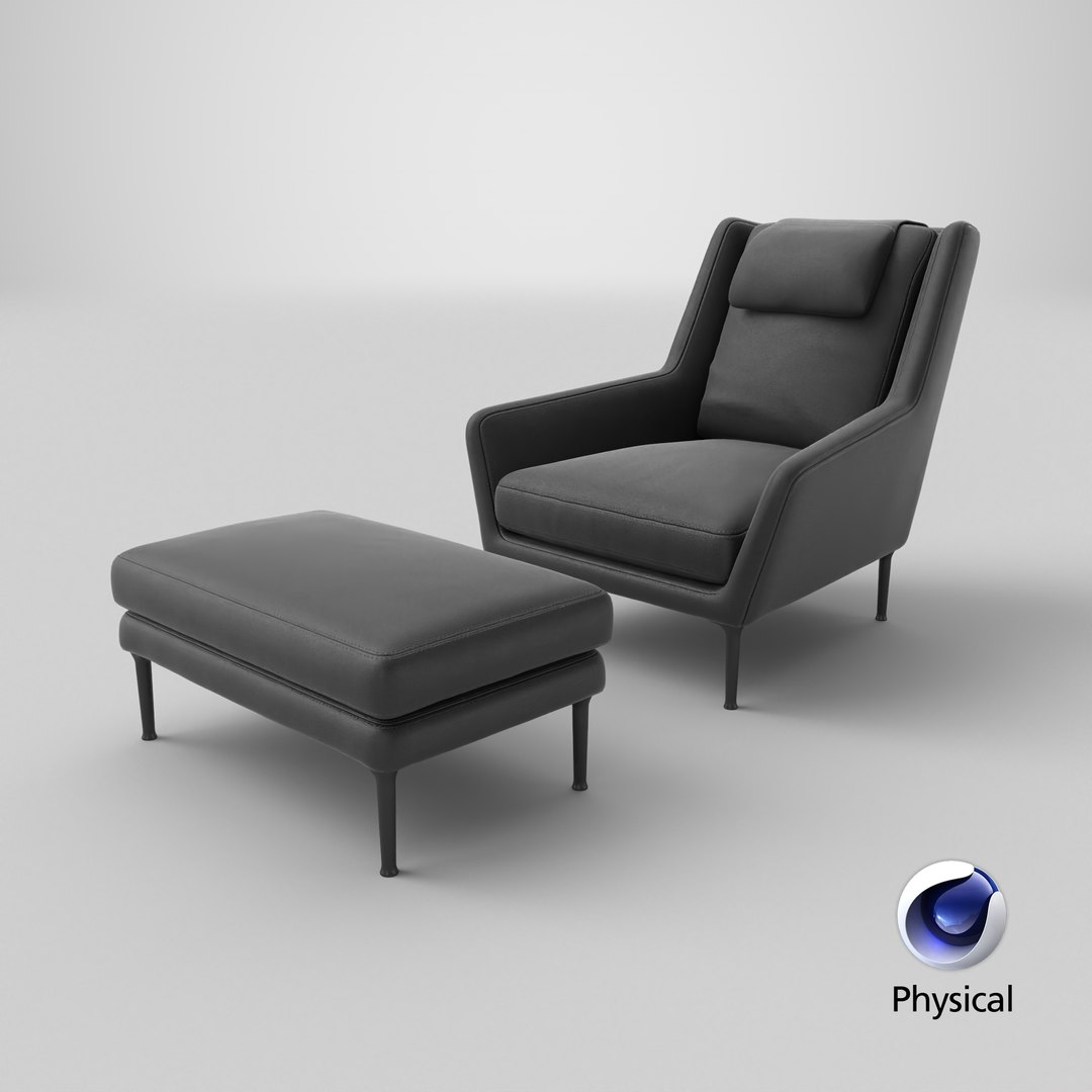 Armchair V7 3D Model - TurboSquid 1736511