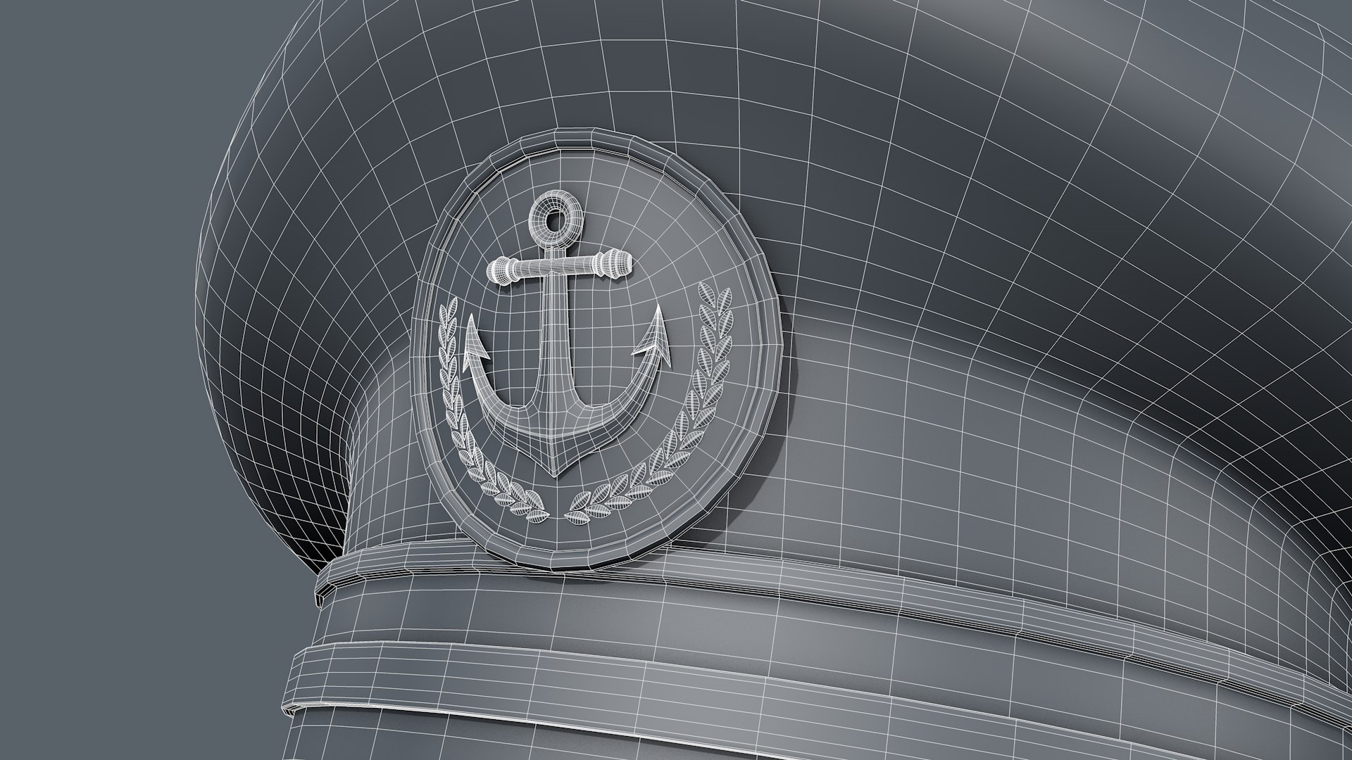 Captain Sailor Navy Hat 3D Model - TurboSquid 1982117