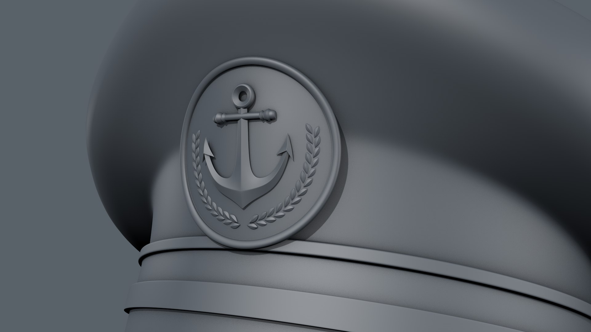 Captain Sailor Navy Hat 3D Model - TurboSquid 1982117