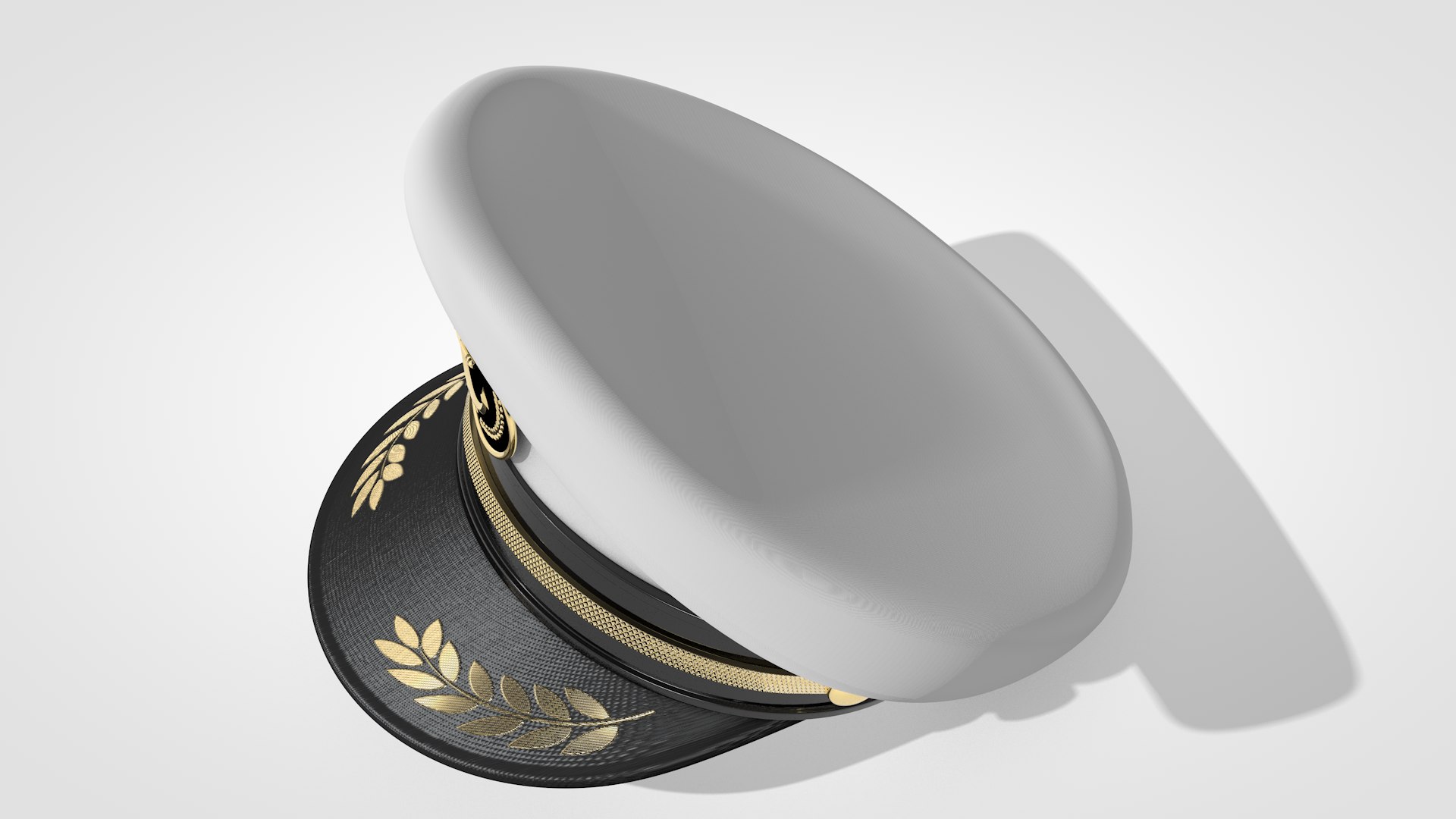 Captain Sailor Navy Hat 3D Model - TurboSquid 1982117