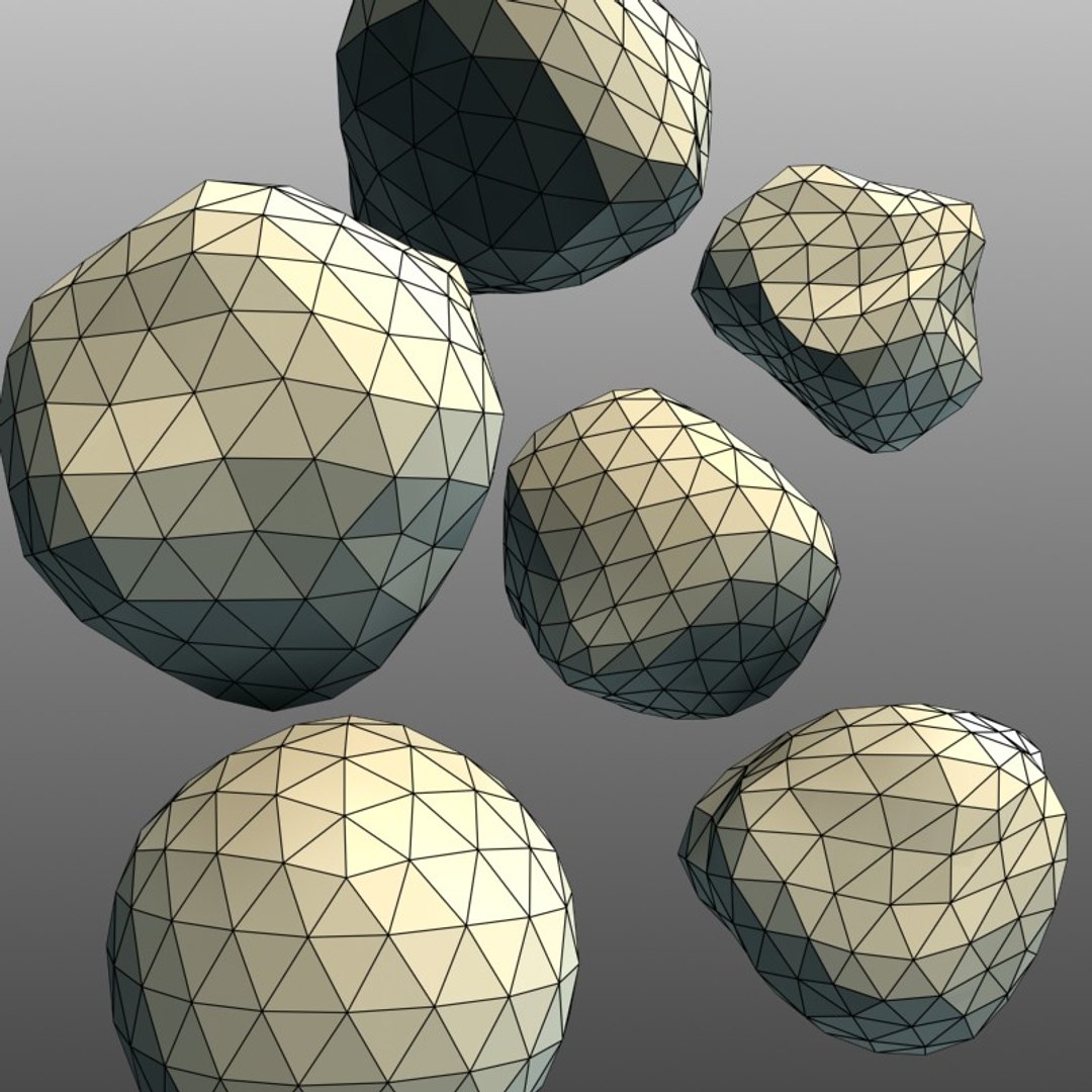 Asteroids 3d Model