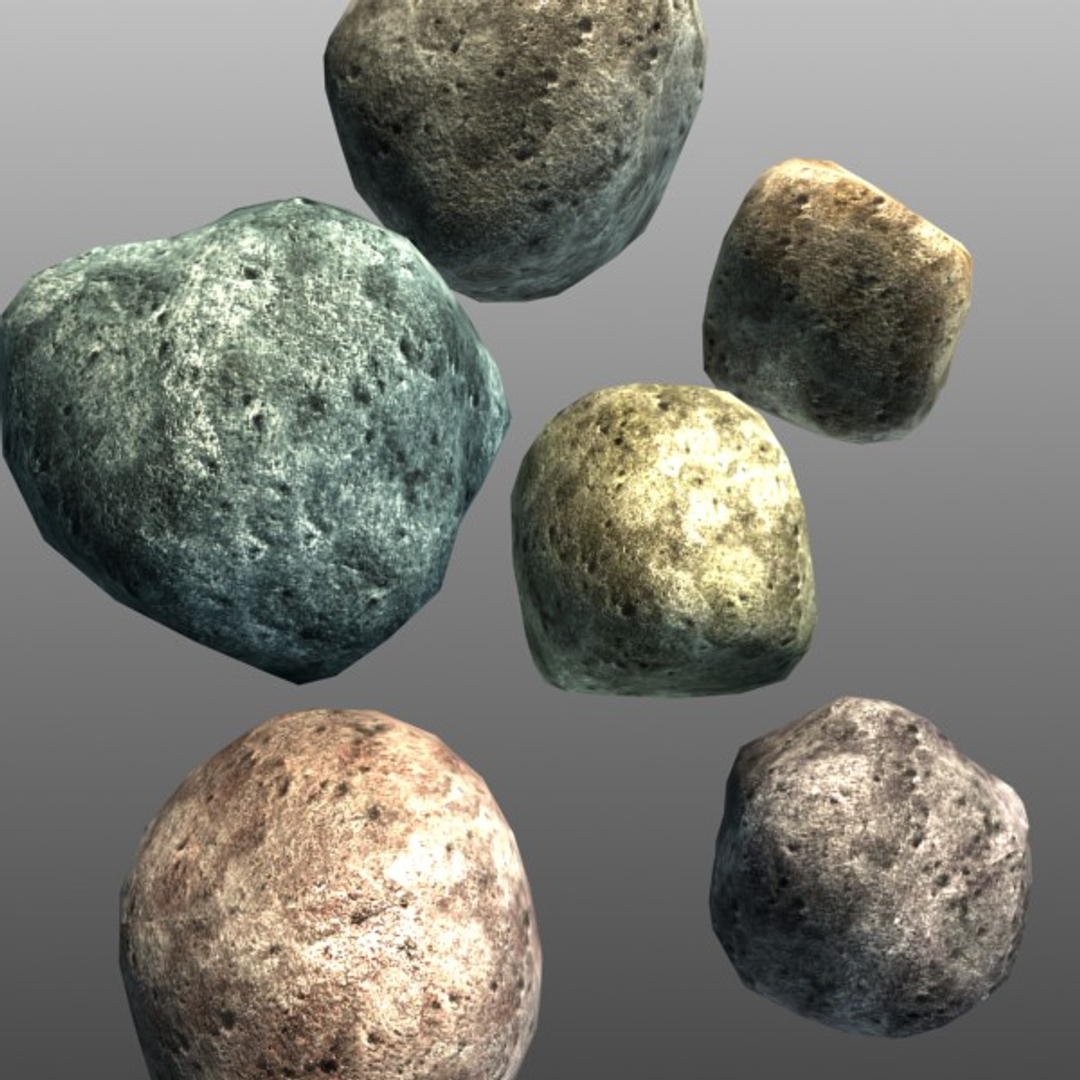 Asteroids 3d Model