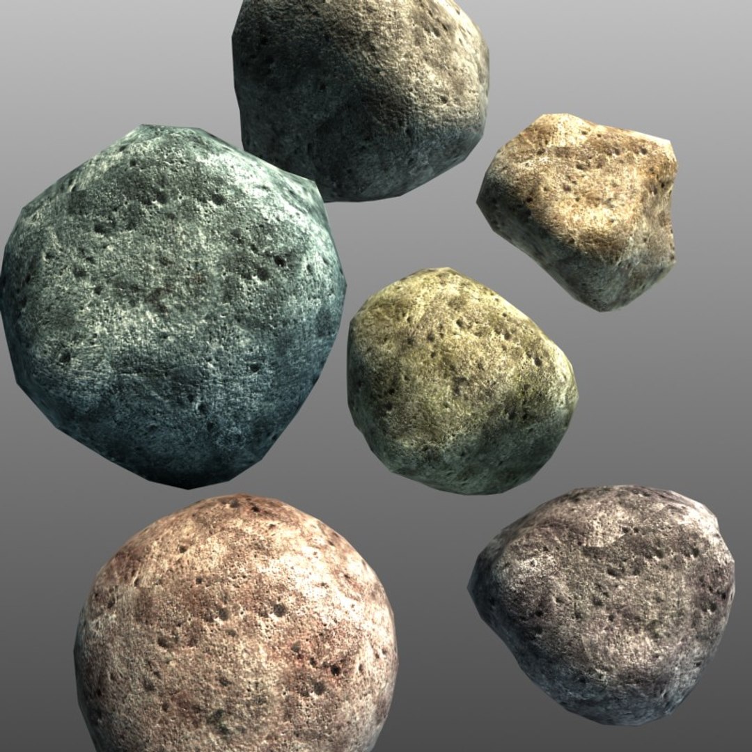 Asteroids 3d Model