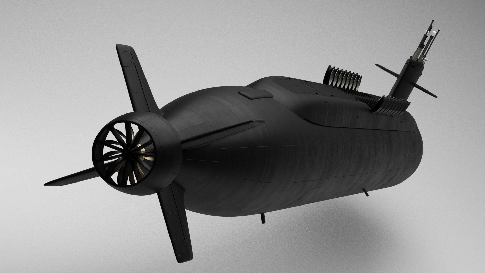 Columbia Class SSBN Submarine 3D Model - TurboSquid 2245820