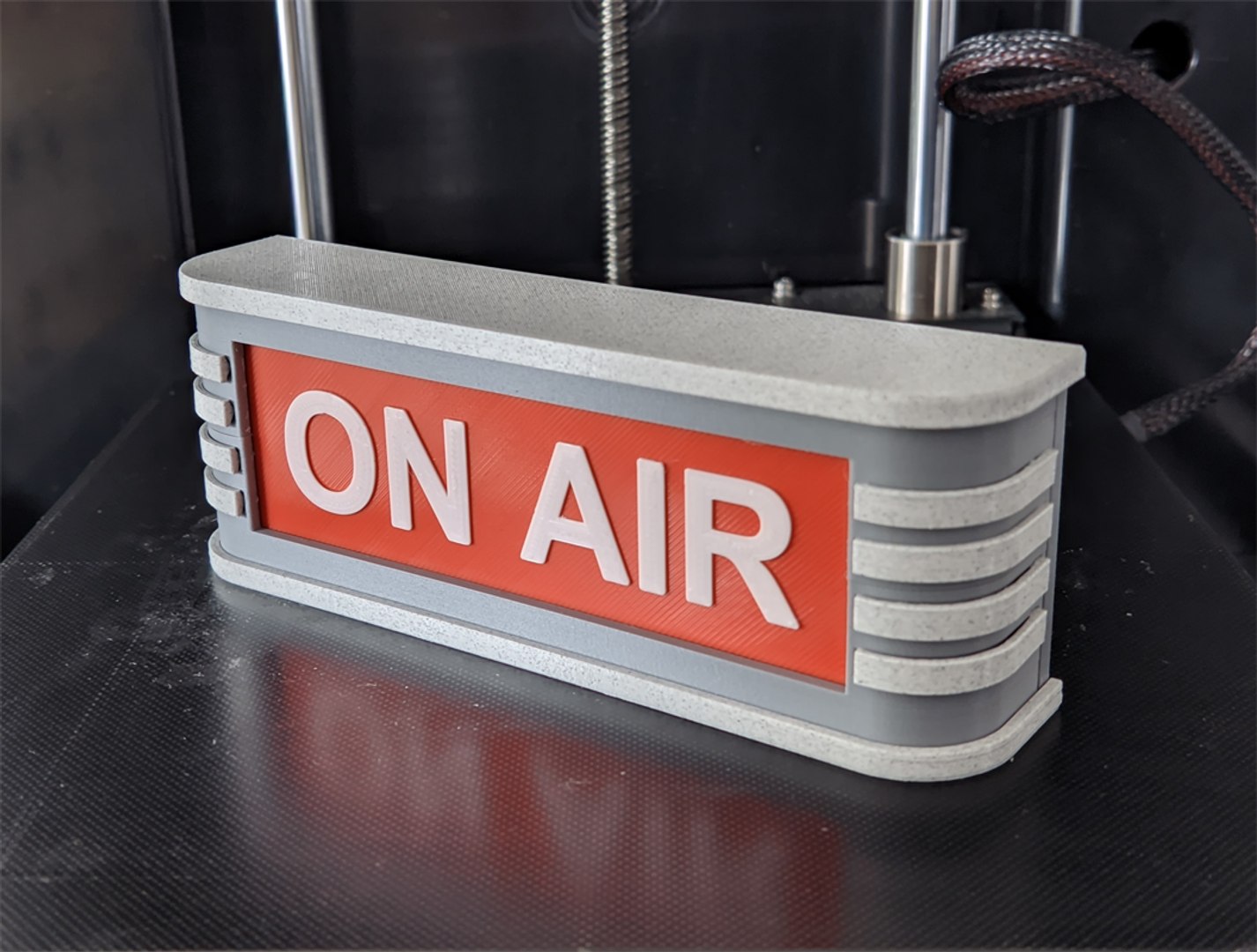 Printable Vintage On Air Sign model - TurboSquid 2062989