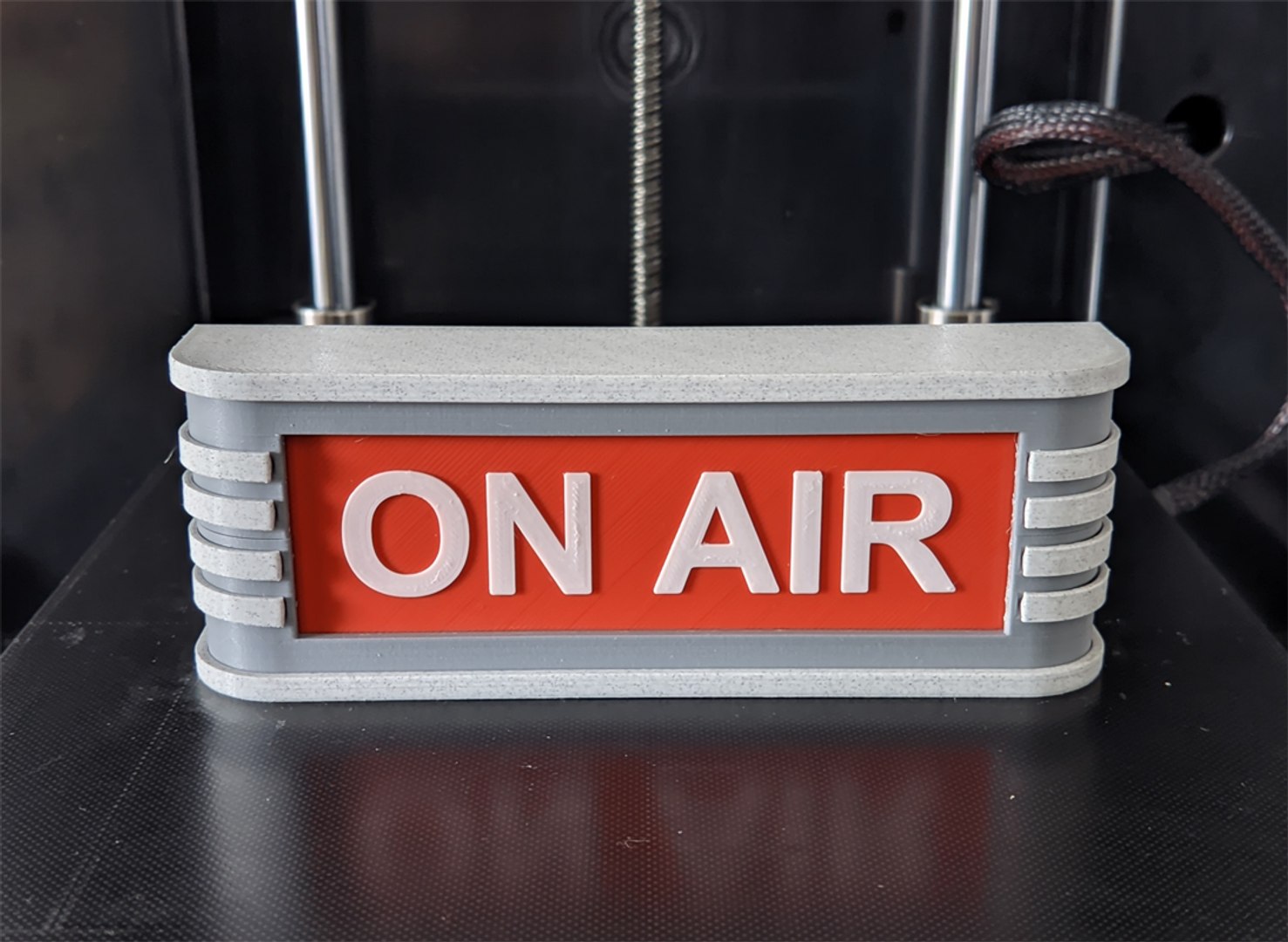 Printable Vintage On Air Sign model - TurboSquid 2062989