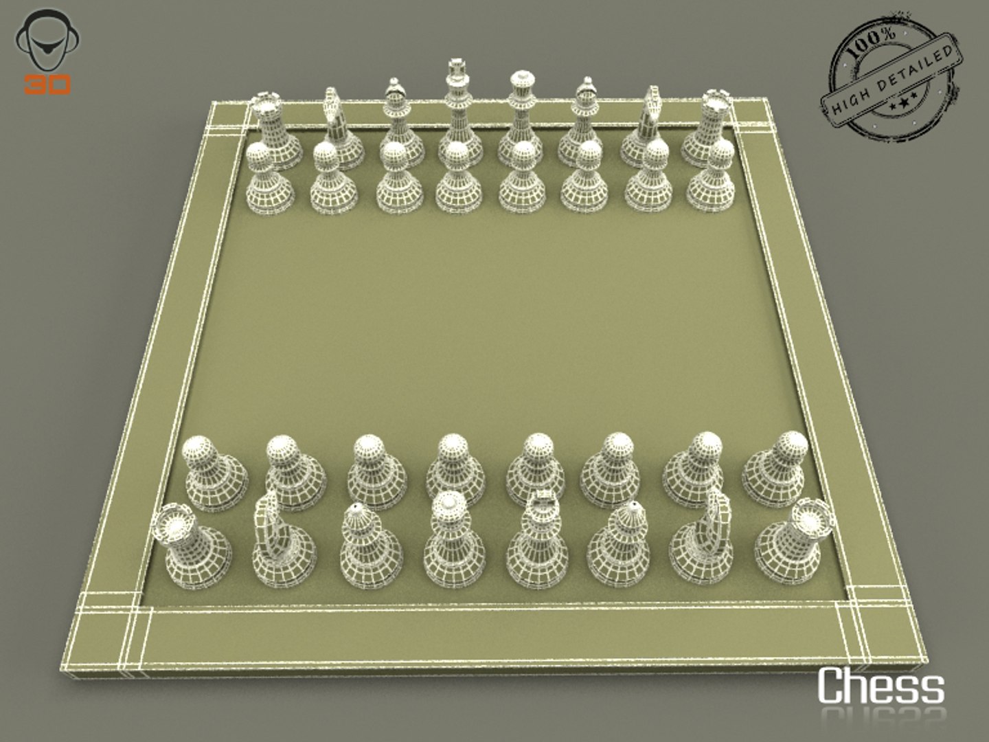 max realistic chess board