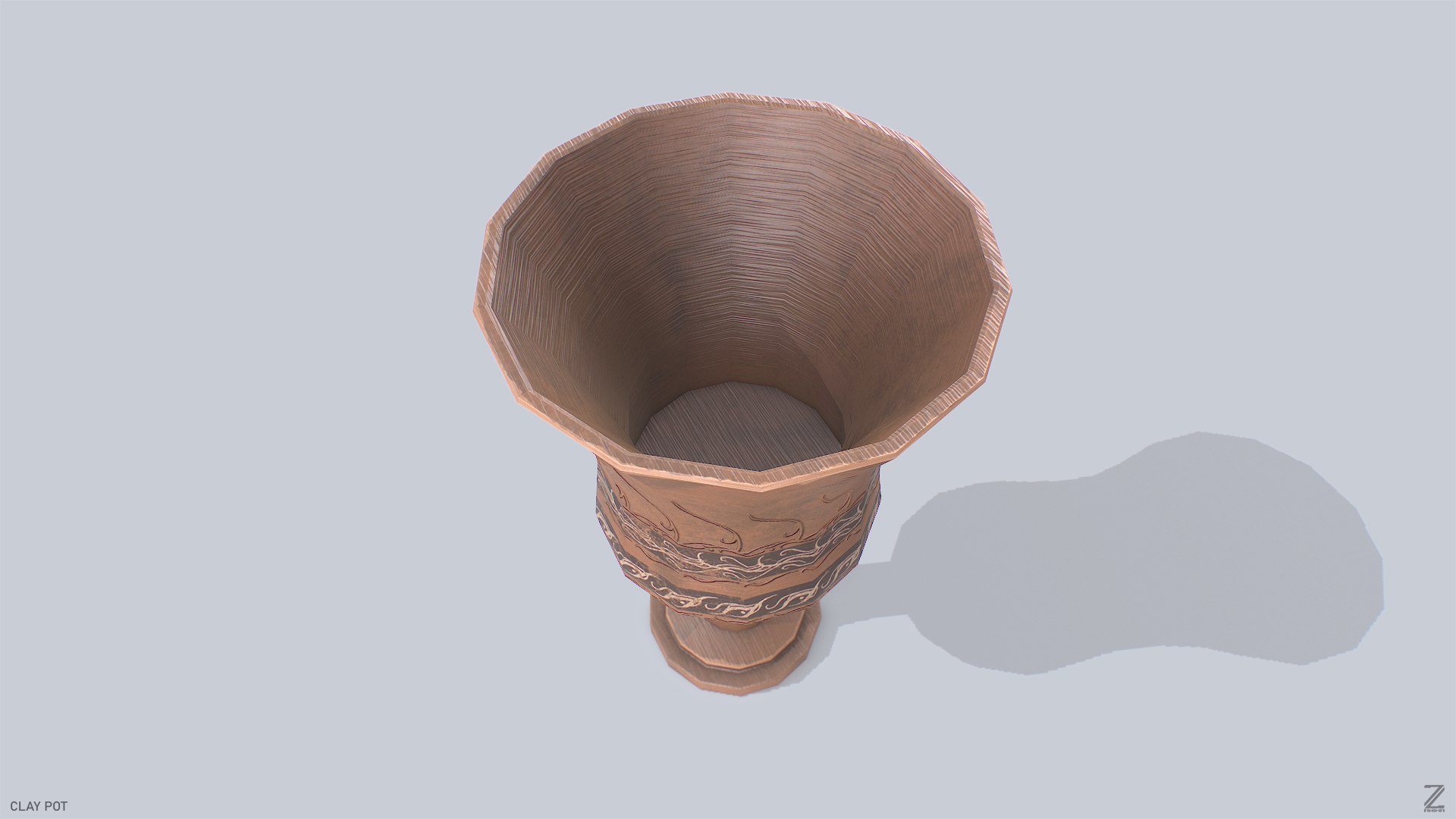 Clay Pot 3D Model - TurboSquid 2219033