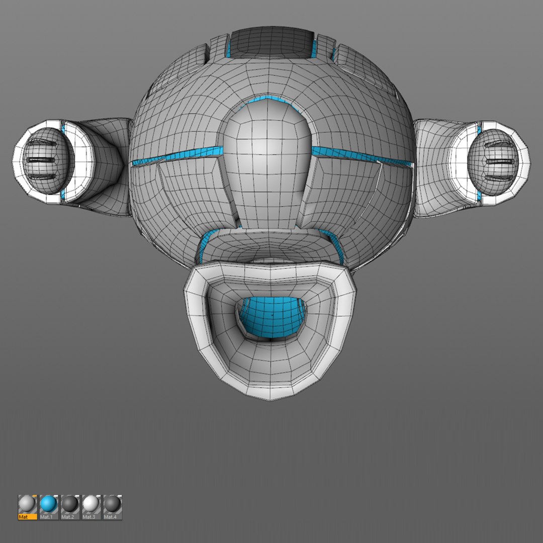 Cartoon Robot Model - TurboSquid 1360732