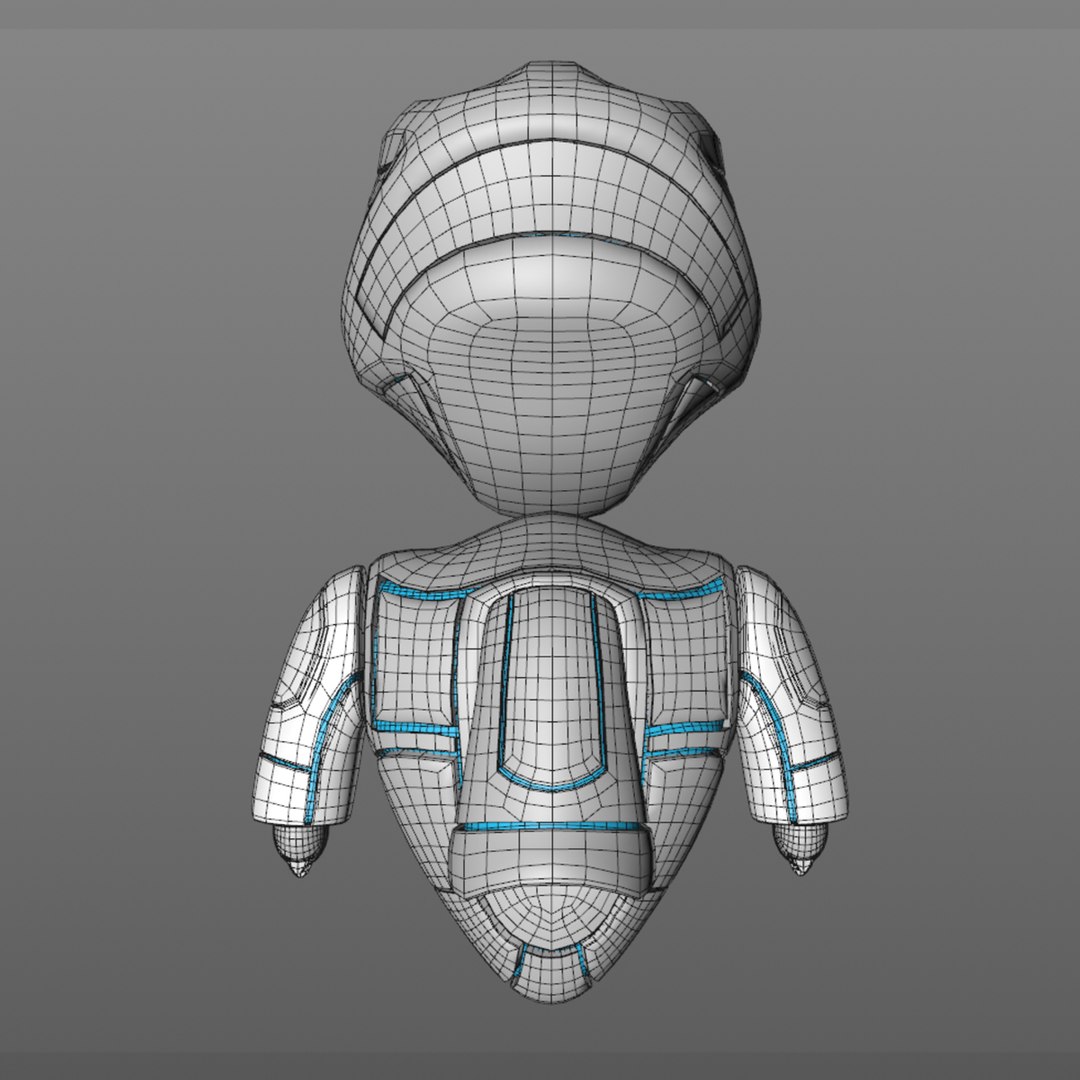 Cartoon Robot Model - TurboSquid 1360732