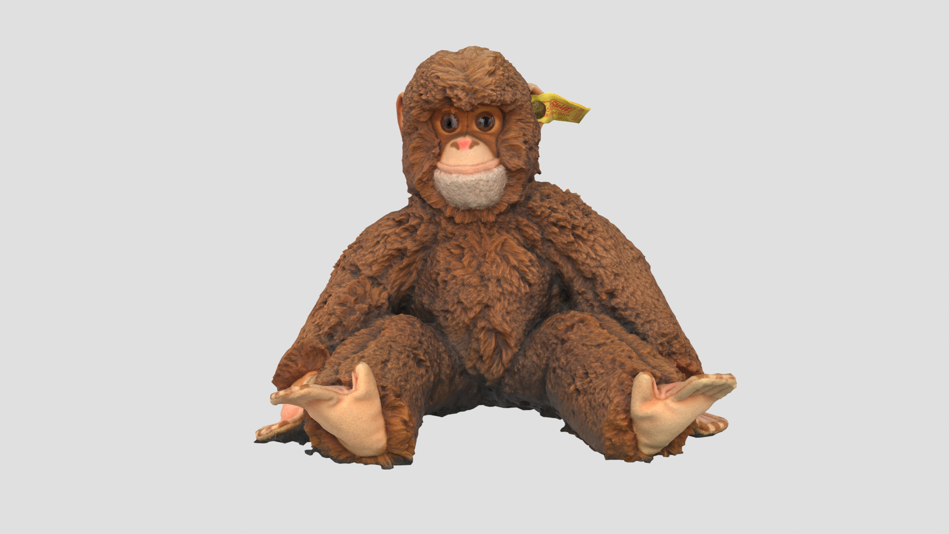 3D Monkey Stuffed Toy Model - TurboSquid 1598782