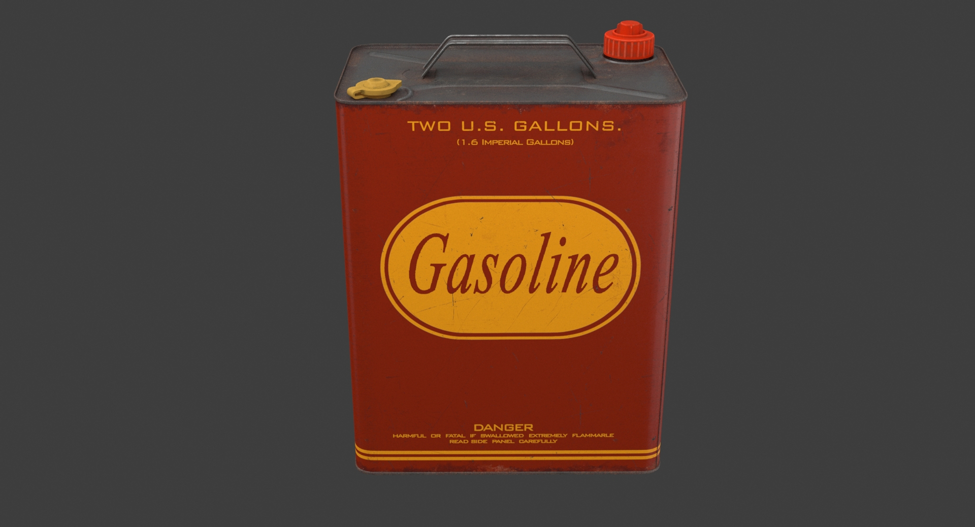Gasoline Canister 3D Model - TurboSquid 1383412