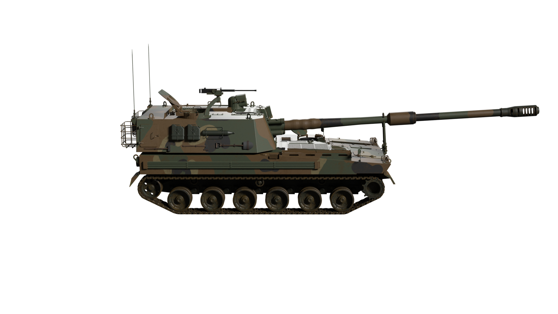 3D Model Korean Tank Collection - TurboSquid 2247538