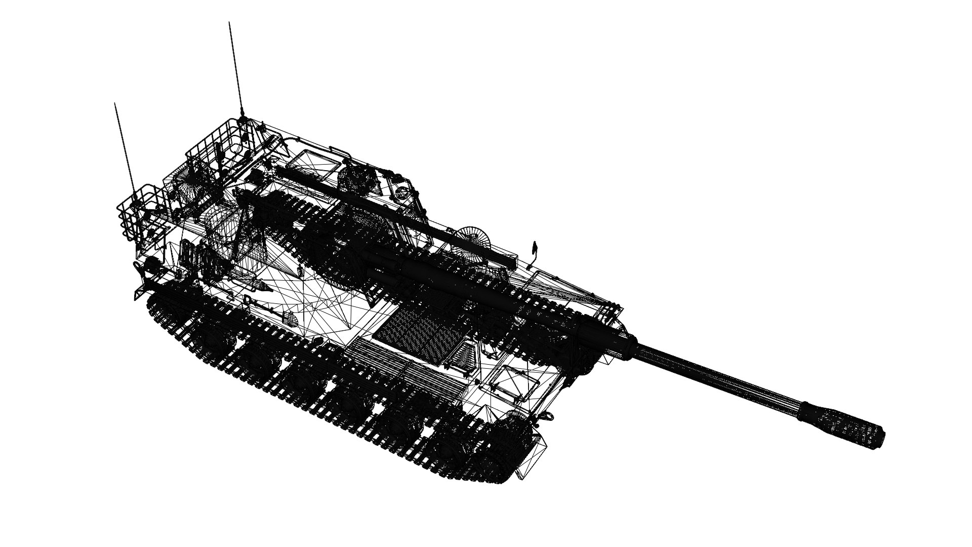 3D Model Korean Tank Collection - TurboSquid 2247538