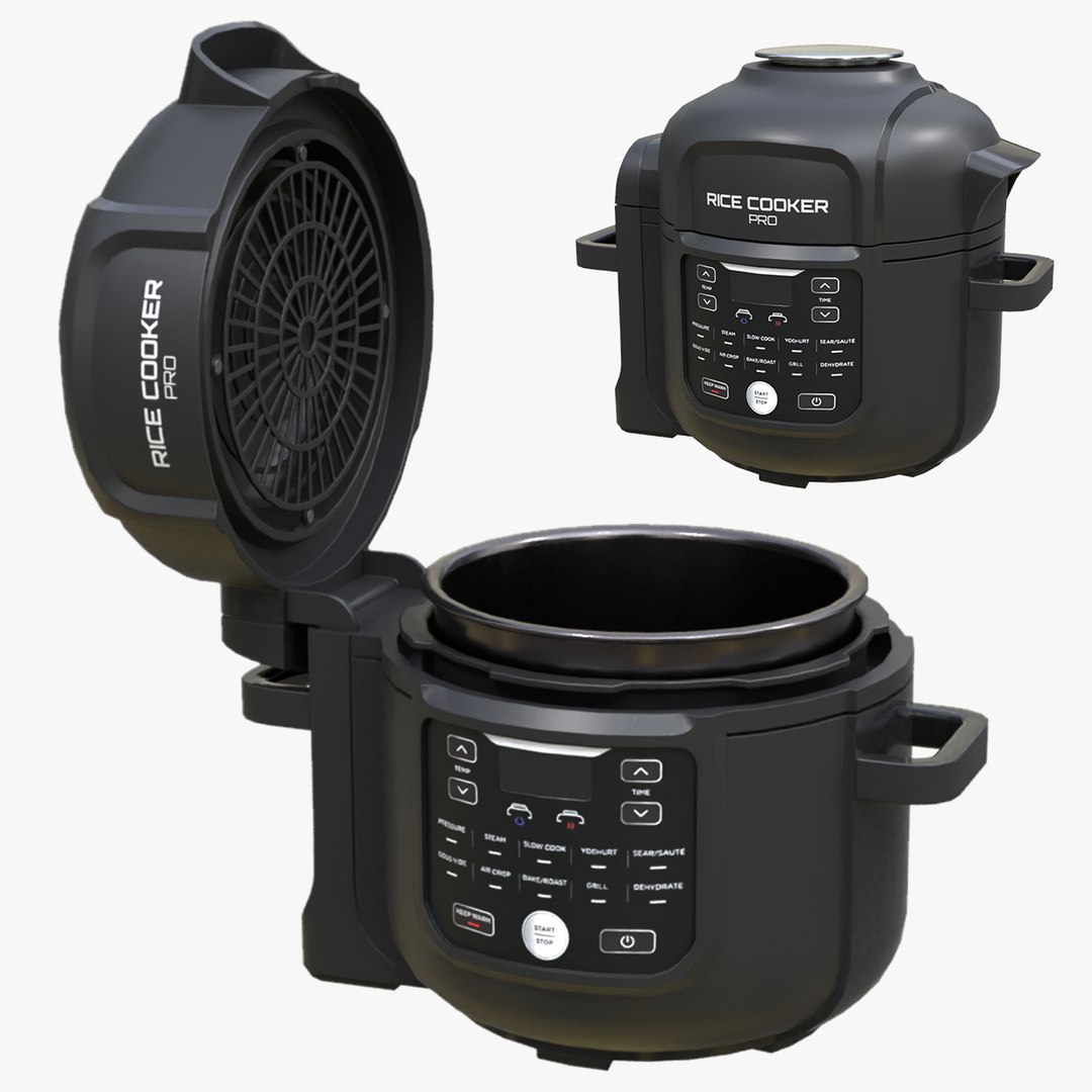 3D Rice Cooker - TurboSquid 1982001