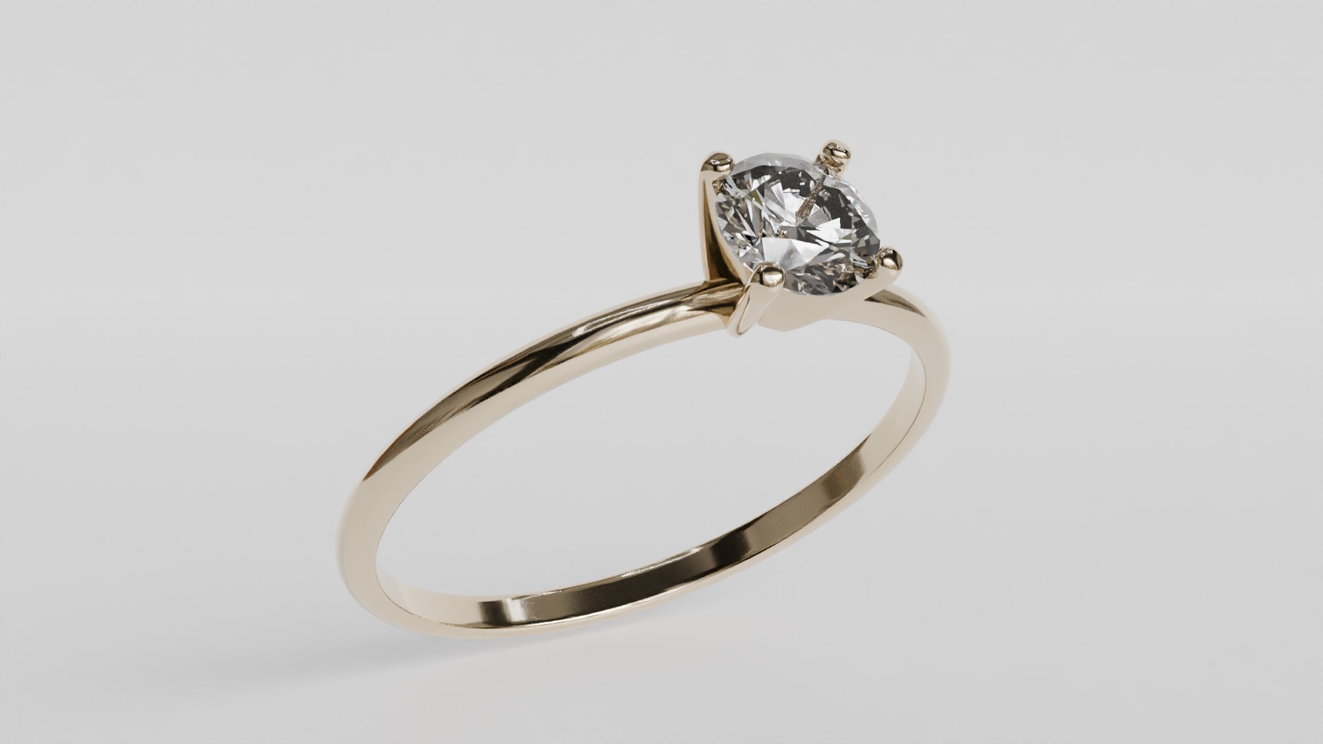 3D Engagement Ring Model - TurboSquid 2339492