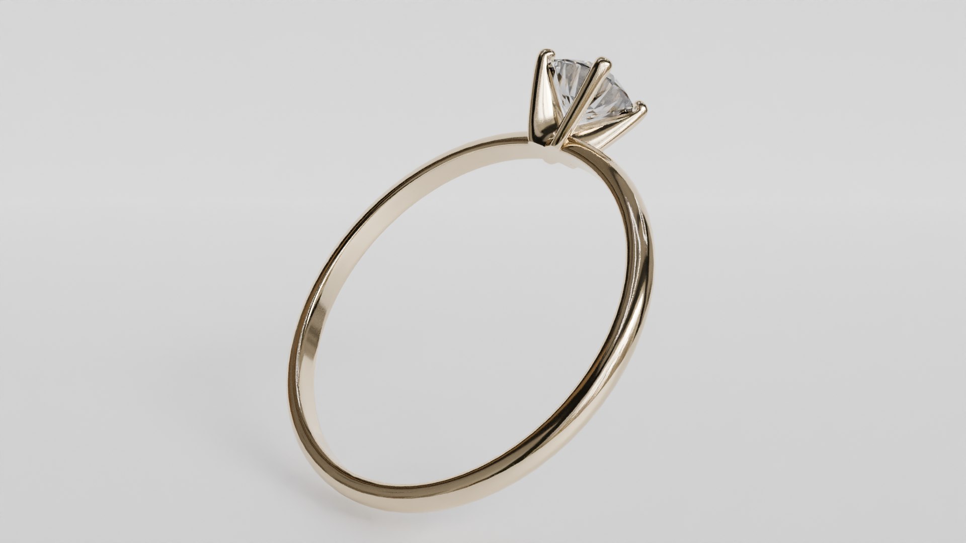 3D Engagement Ring Model - TurboSquid 2339492