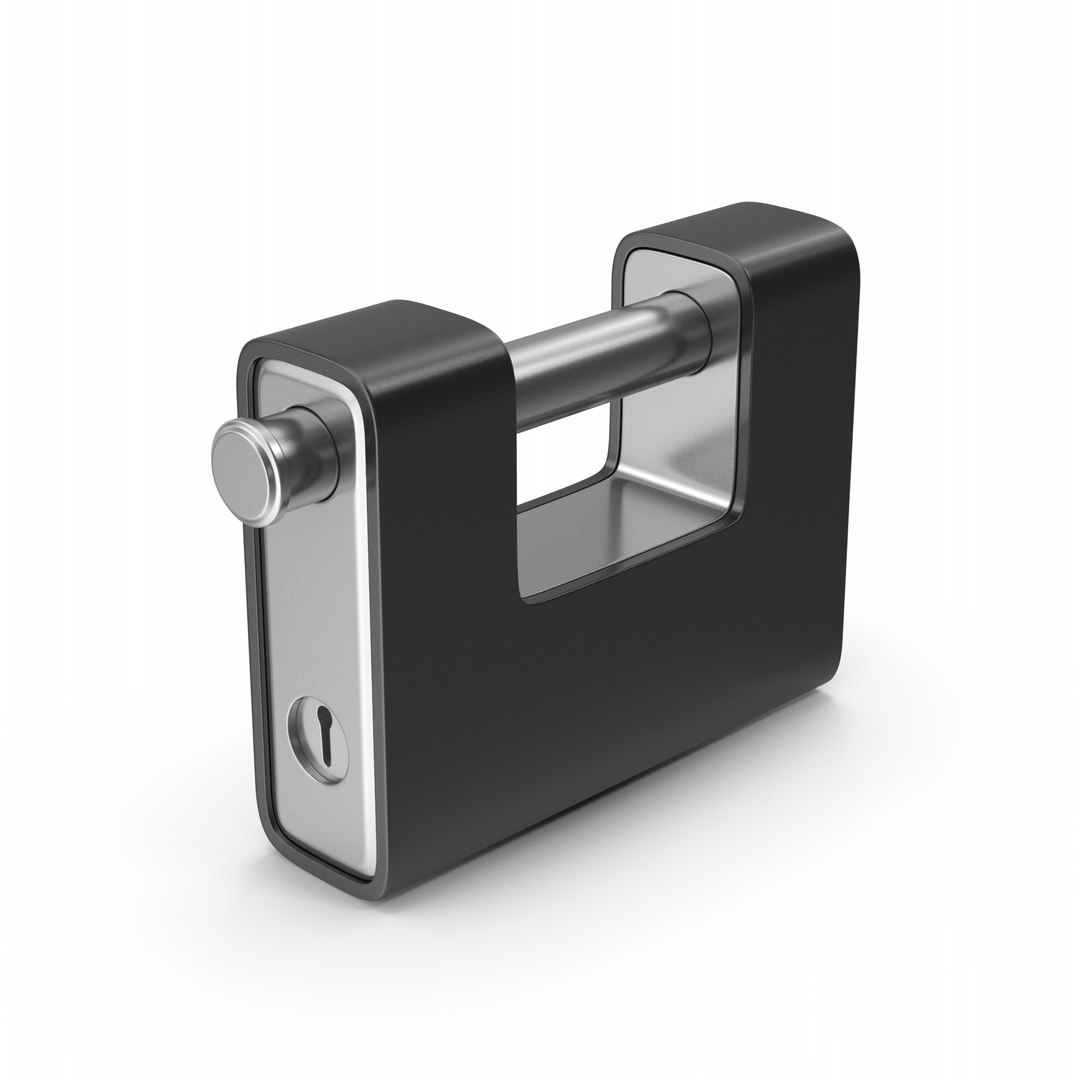 Metal Padlock Model - TurboSquid 2070131