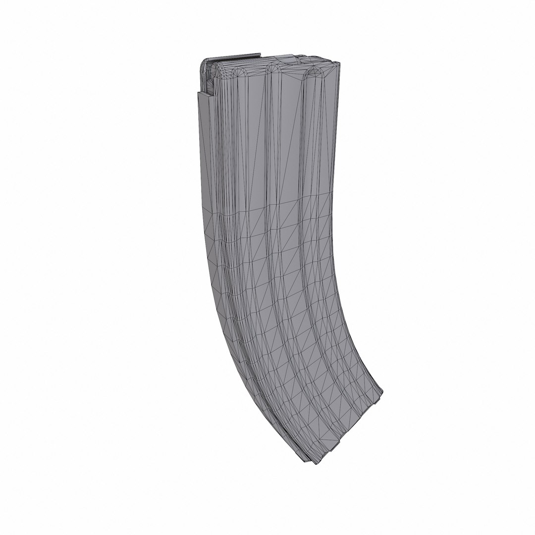 3D AR-15 Alloy Magazine 40-Round - TurboSquid 1818709