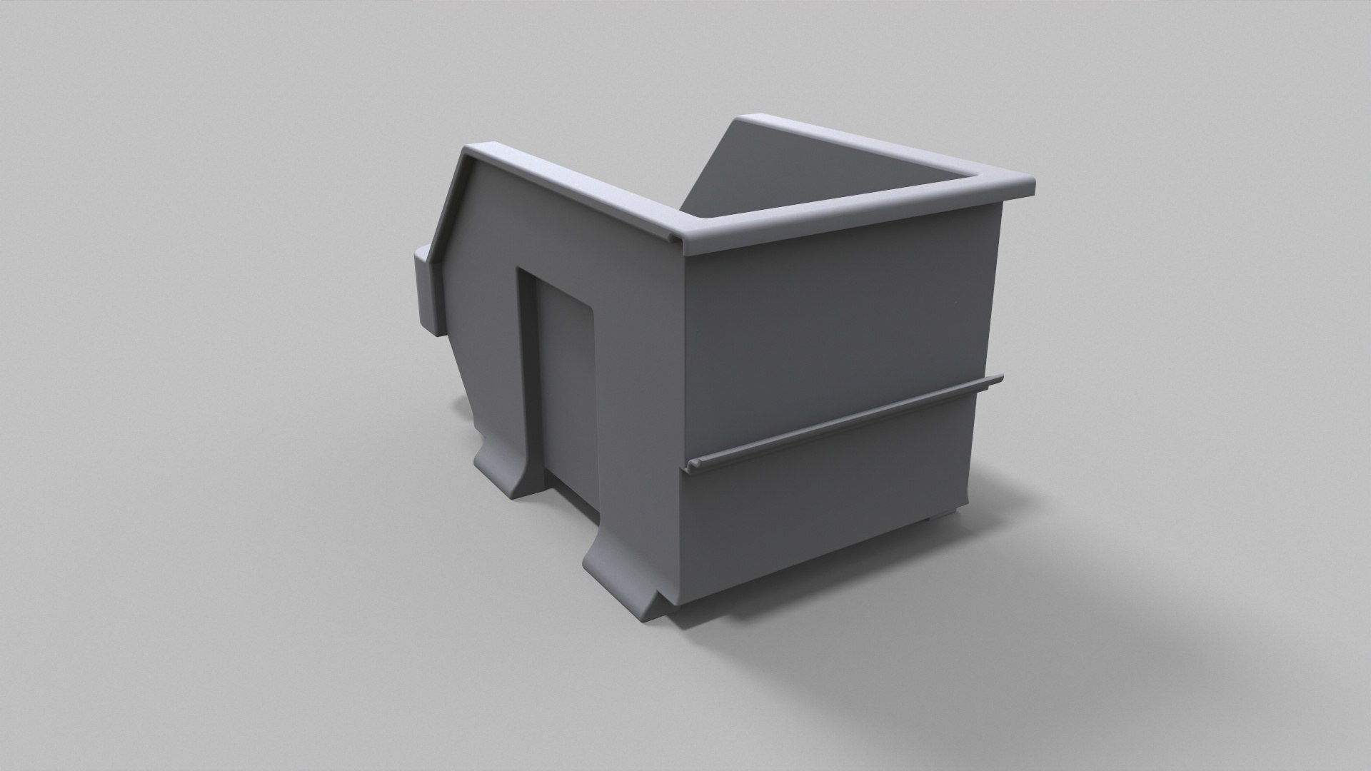 3D 1 Small Item Bins Model - TurboSquid 2039393