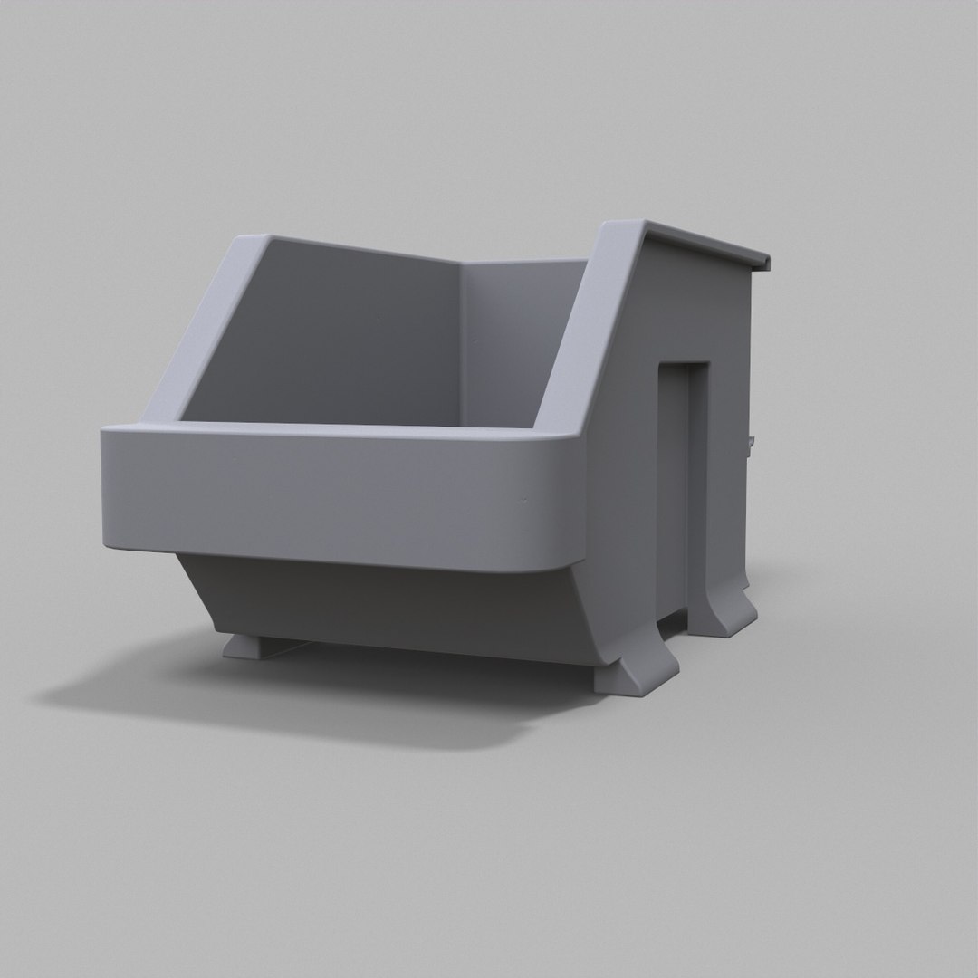 3D 1 Small Item Bins Model - TurboSquid 2039393