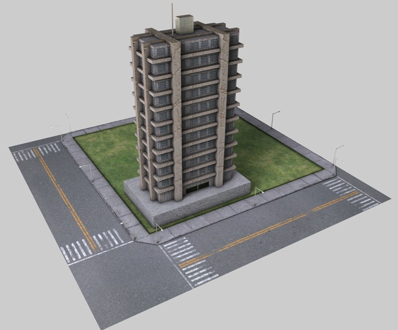 c4d city construction