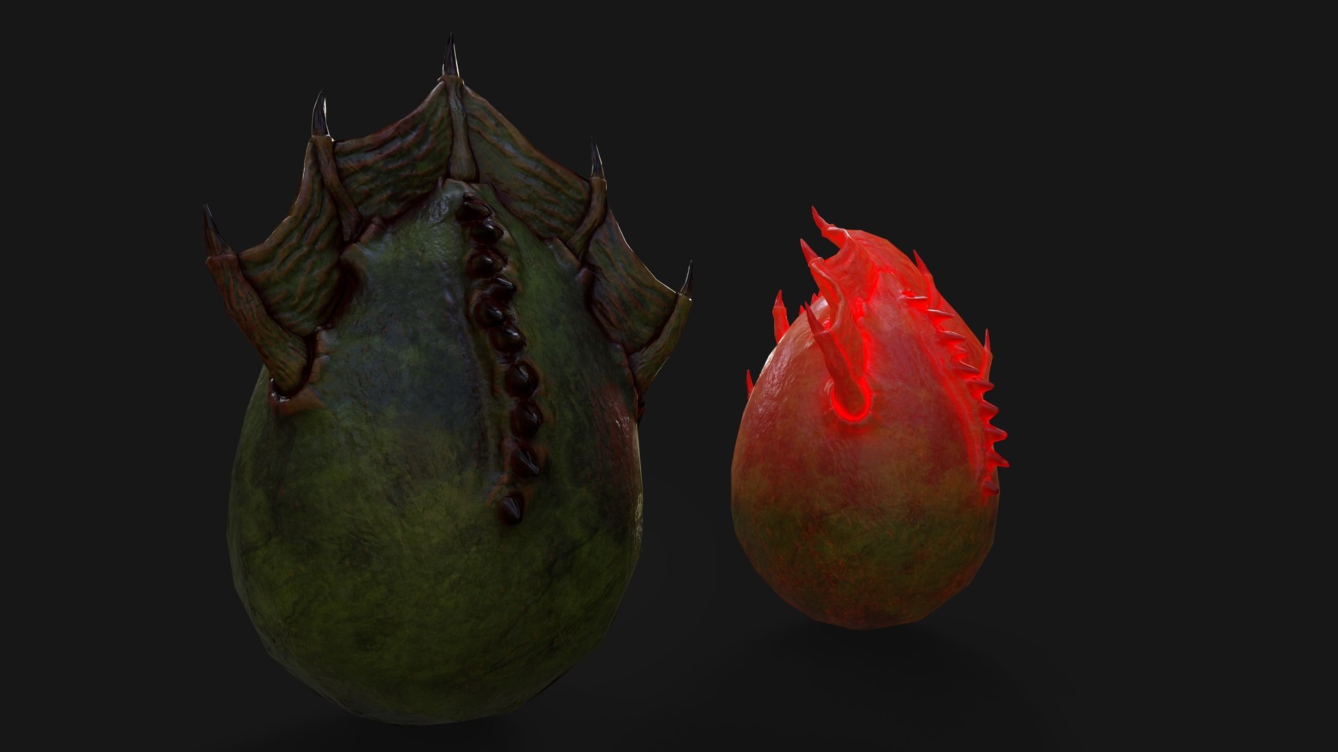 3D Handpainted Egg - - TurboSquid 1697575