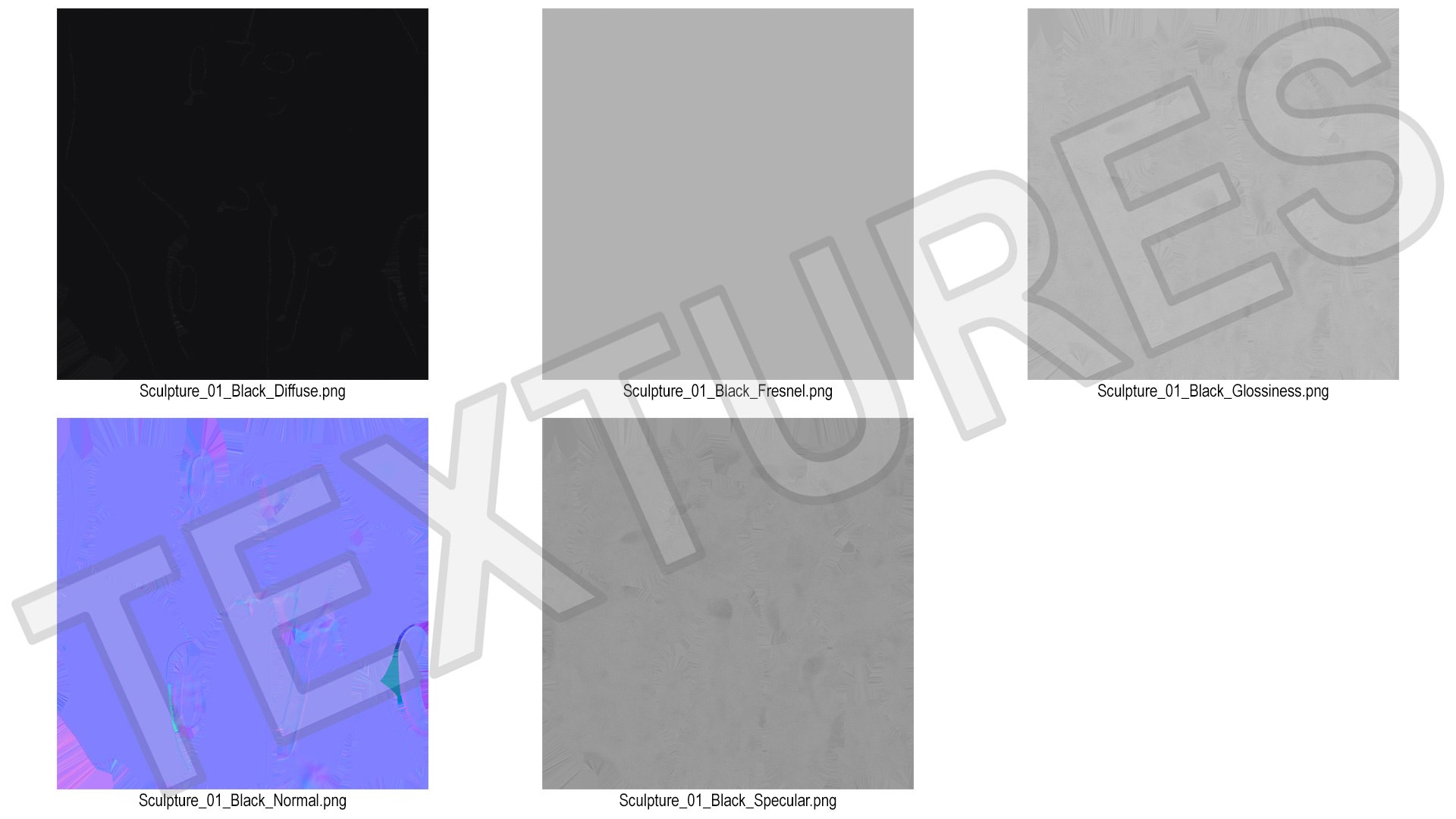3D Abstract Human Figure Black Model - TurboSquid 2210665
