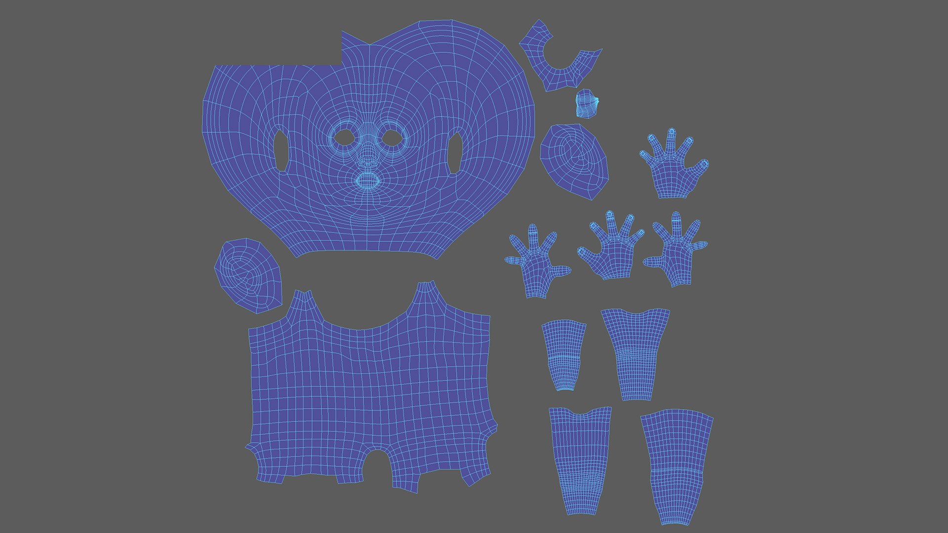 3D Cartoon Kid Character BELLA With Rig Model - TurboSquid 2274169