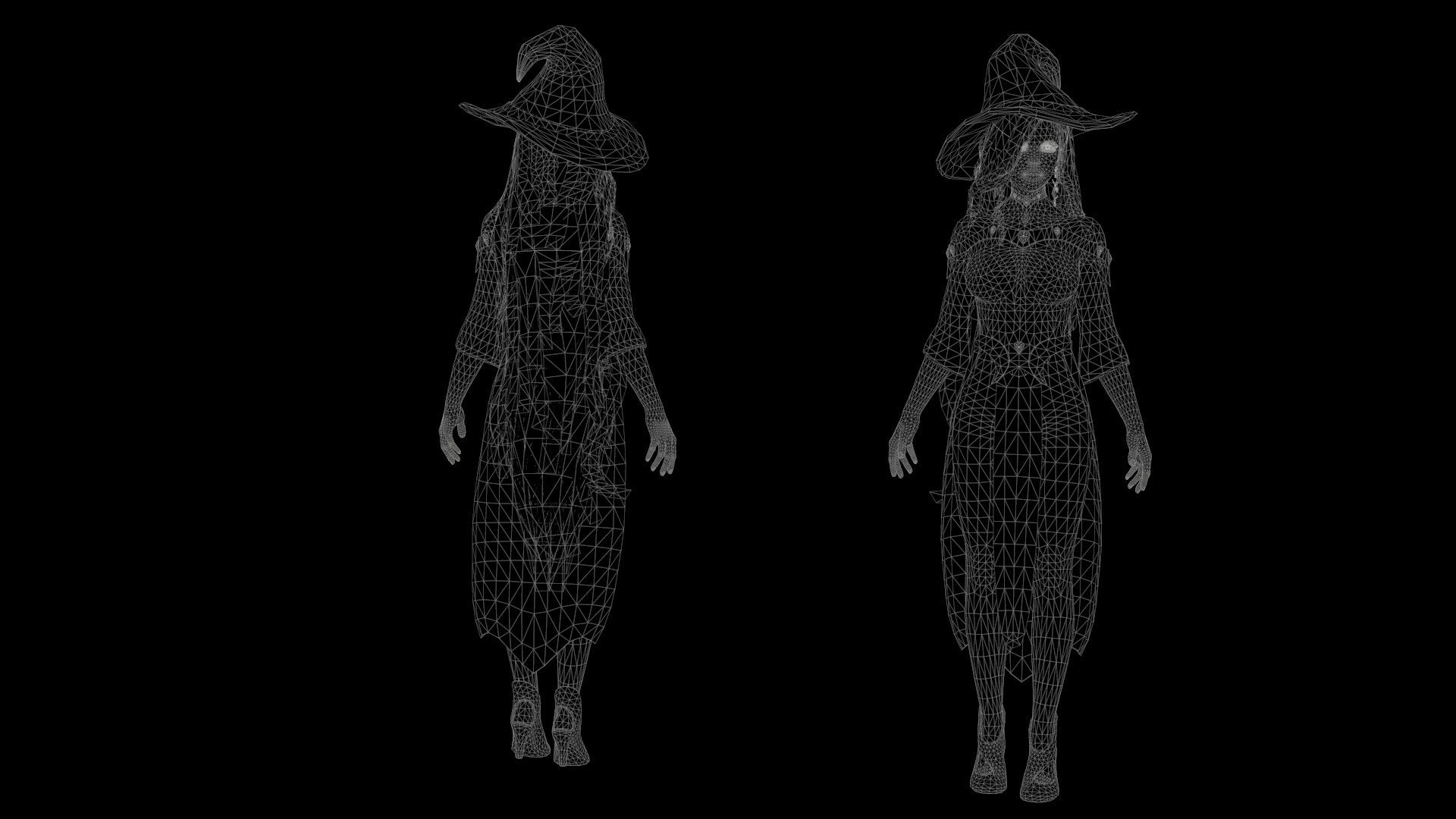 Witch Girl 3D Model - TurboSquid 1745835