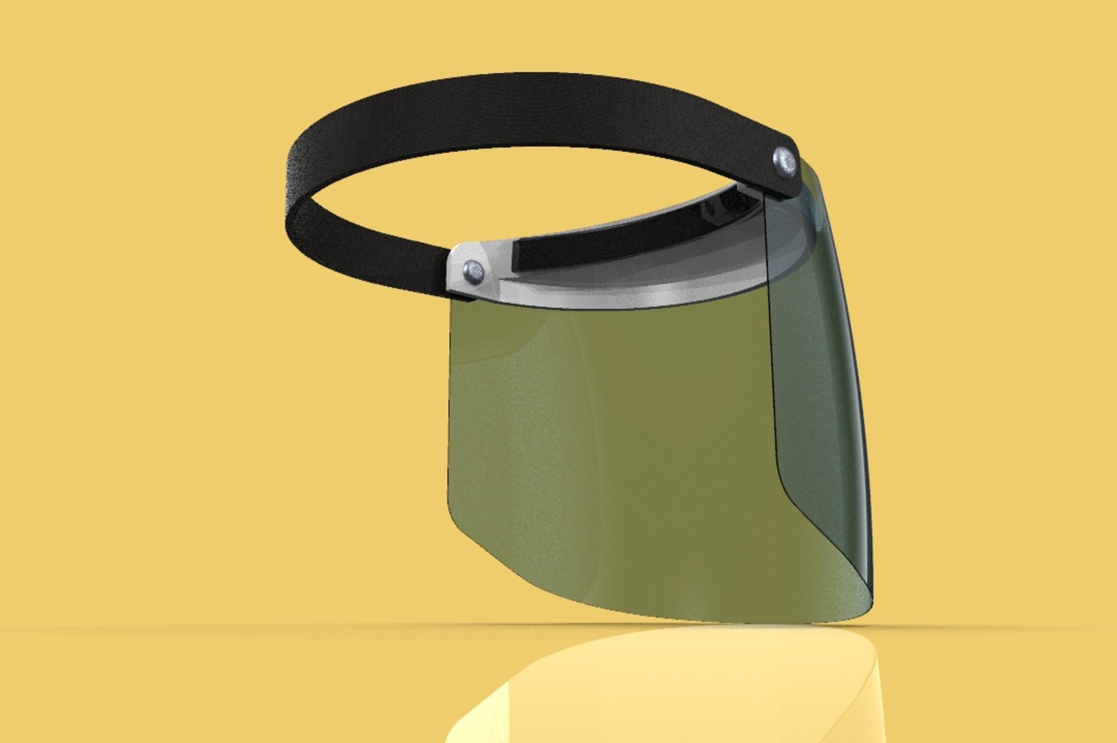 3D FACE SHIELD MASK SAFETY model - TurboSquid 1837256