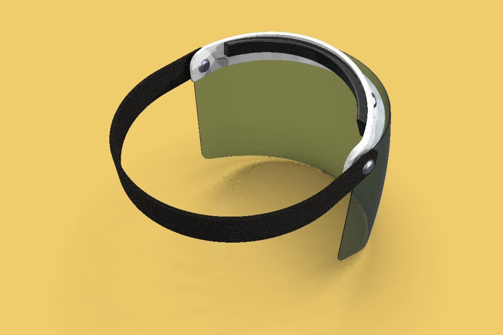 3D FACE SHIELD MASK SAFETY model - TurboSquid 1837256