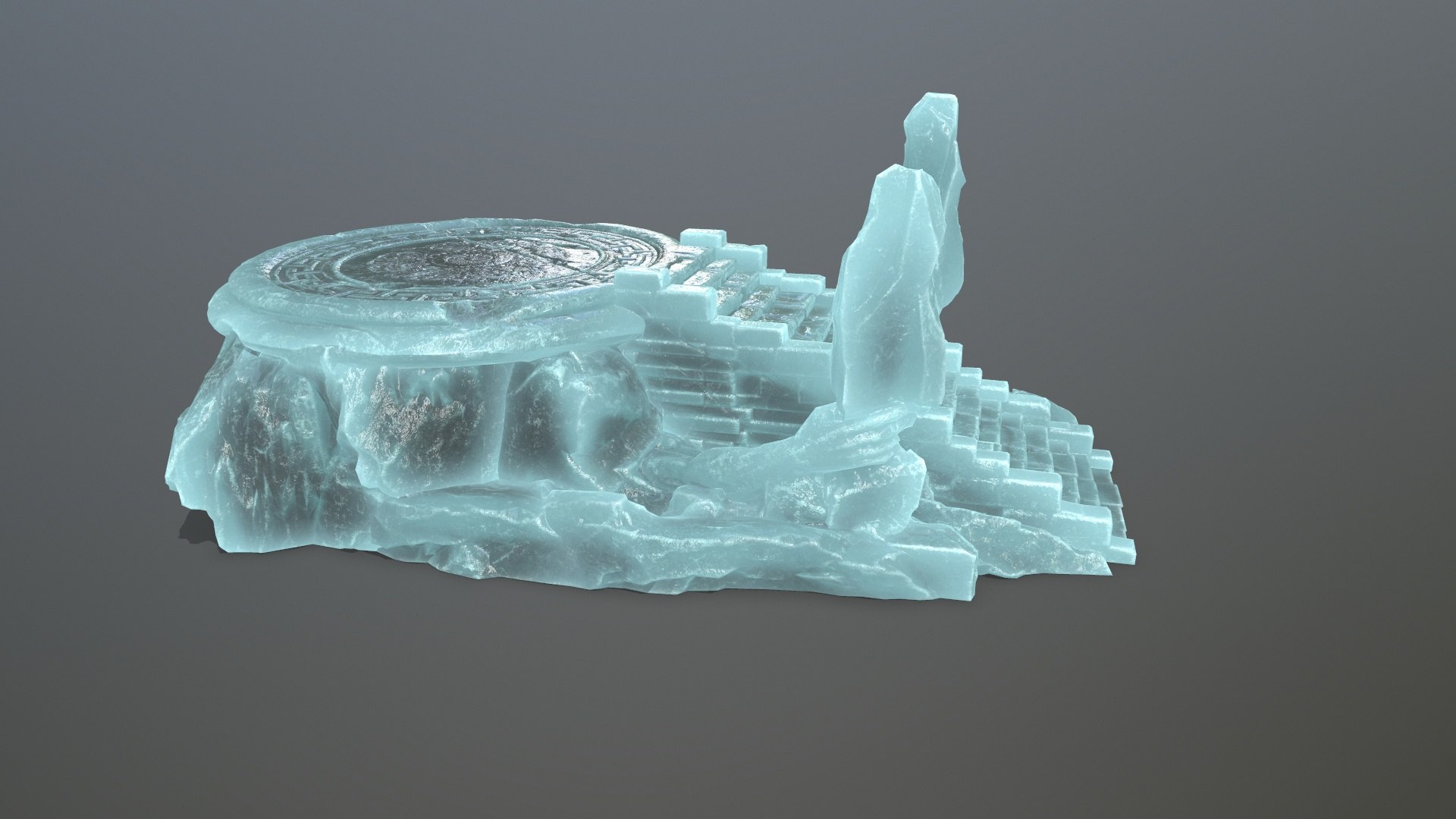 Ice Temple 3D Model - TurboSquid 2146608