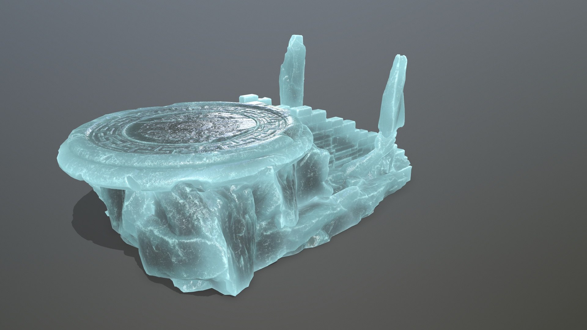 Ice Temple 3D Model - TurboSquid 2146608