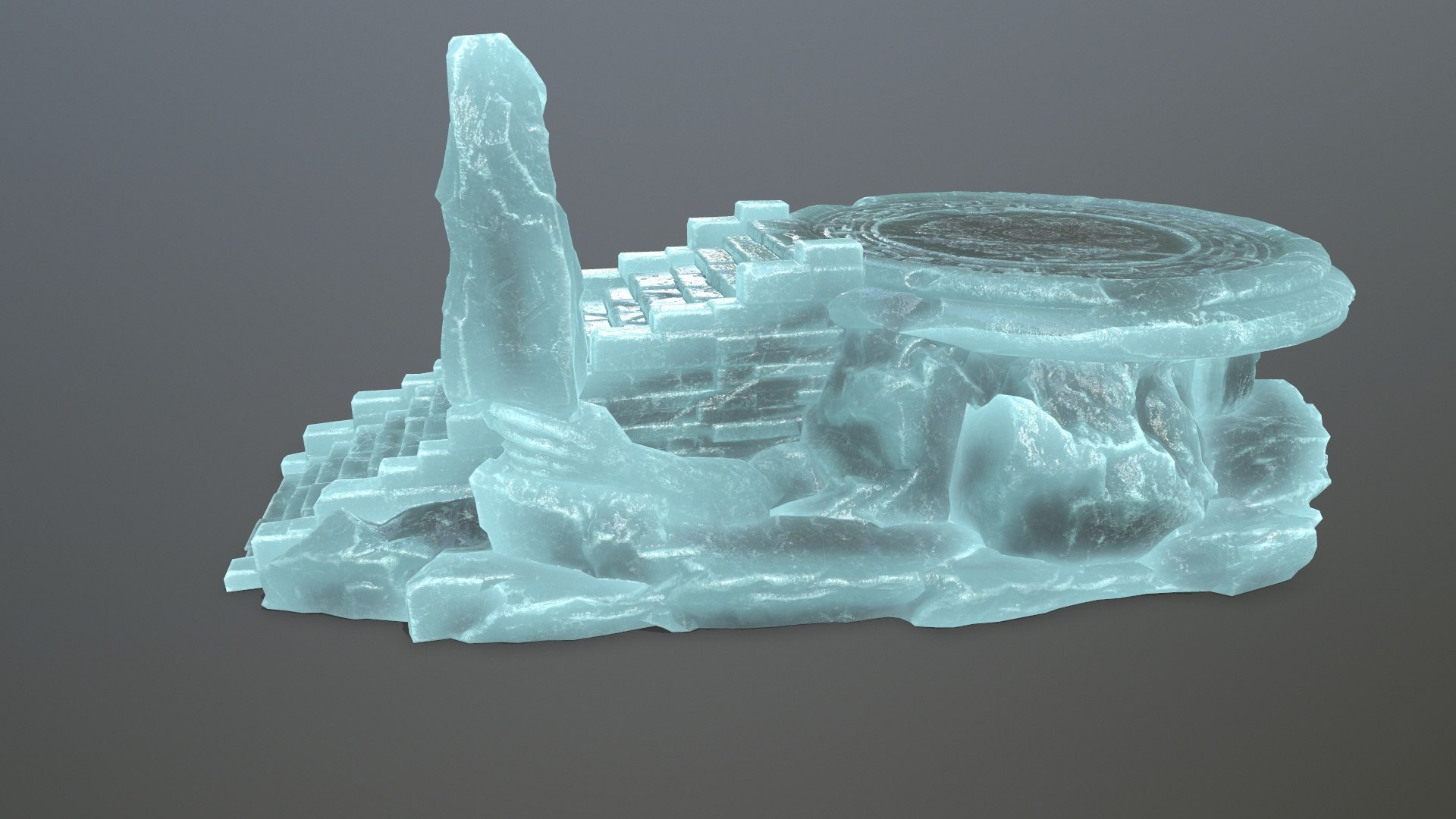 Ice Temple 3D Model - TurboSquid 2146608