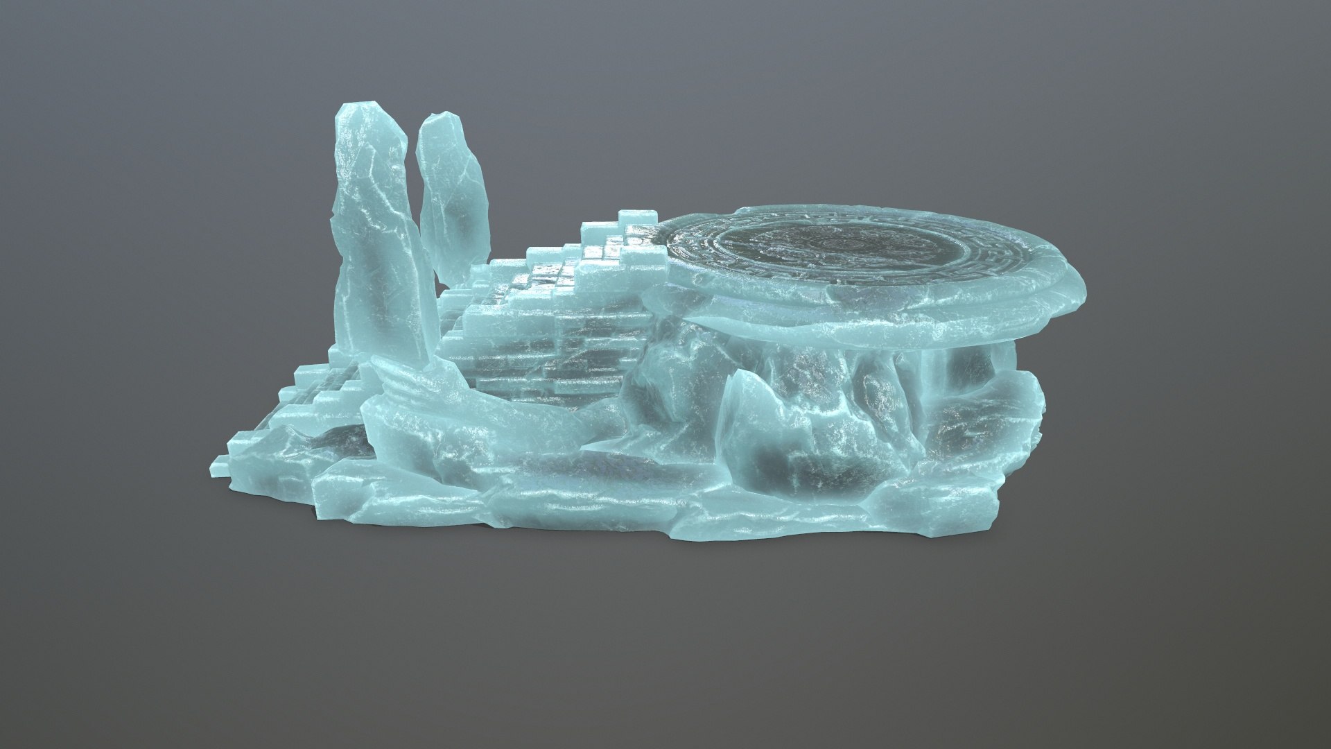 Ice Temple 3D Model - TurboSquid 2146608