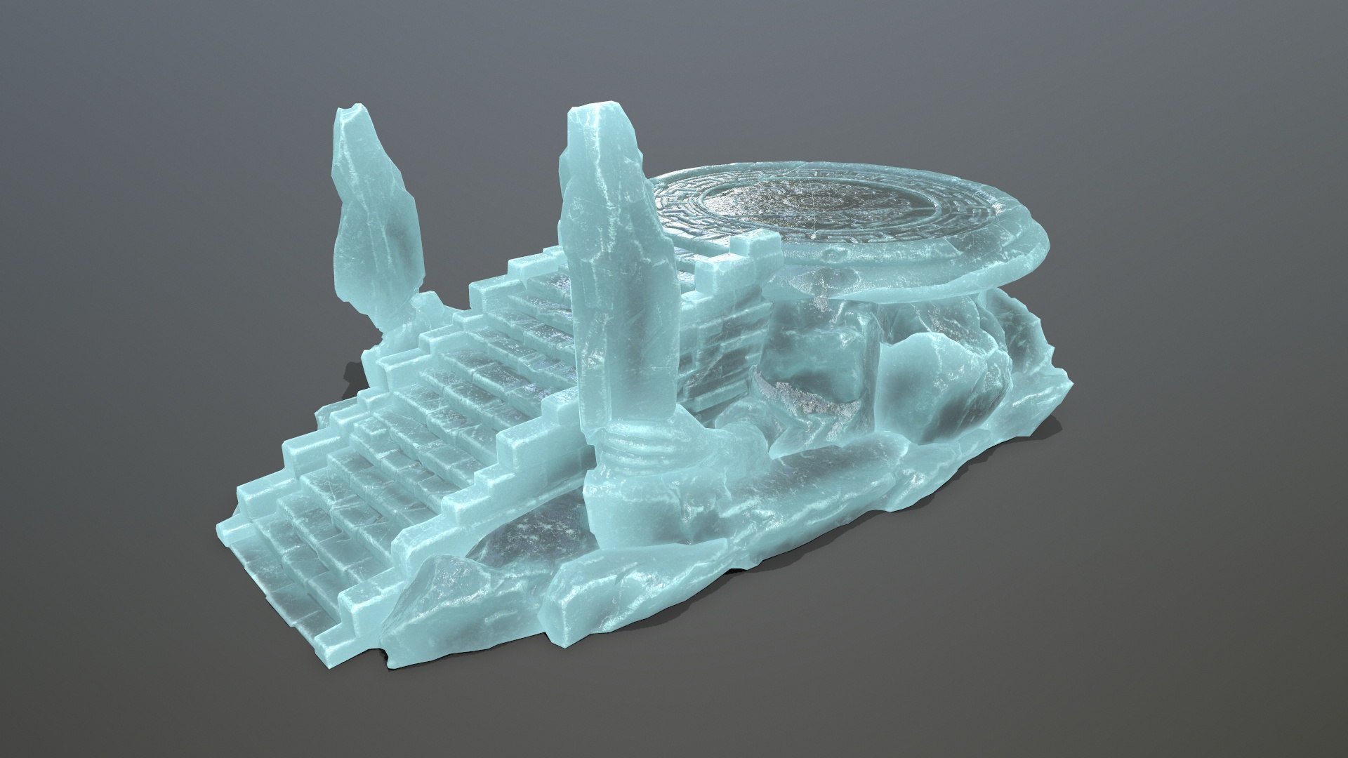 Ice Temple 3D Model - TurboSquid 2146608