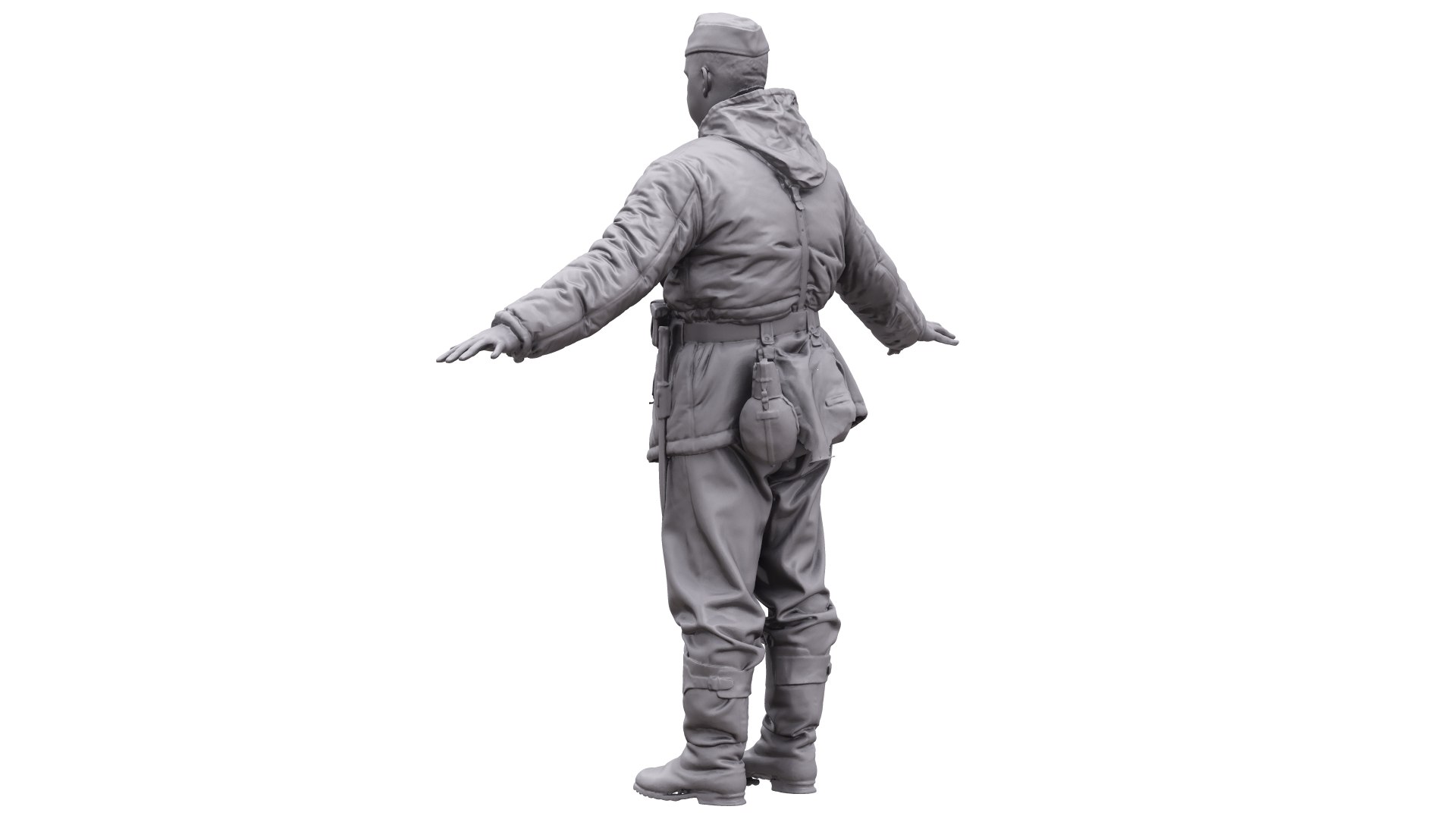 Base Scan German Wehrmacht Uniform 3D Model - TurboSquid 1817625
