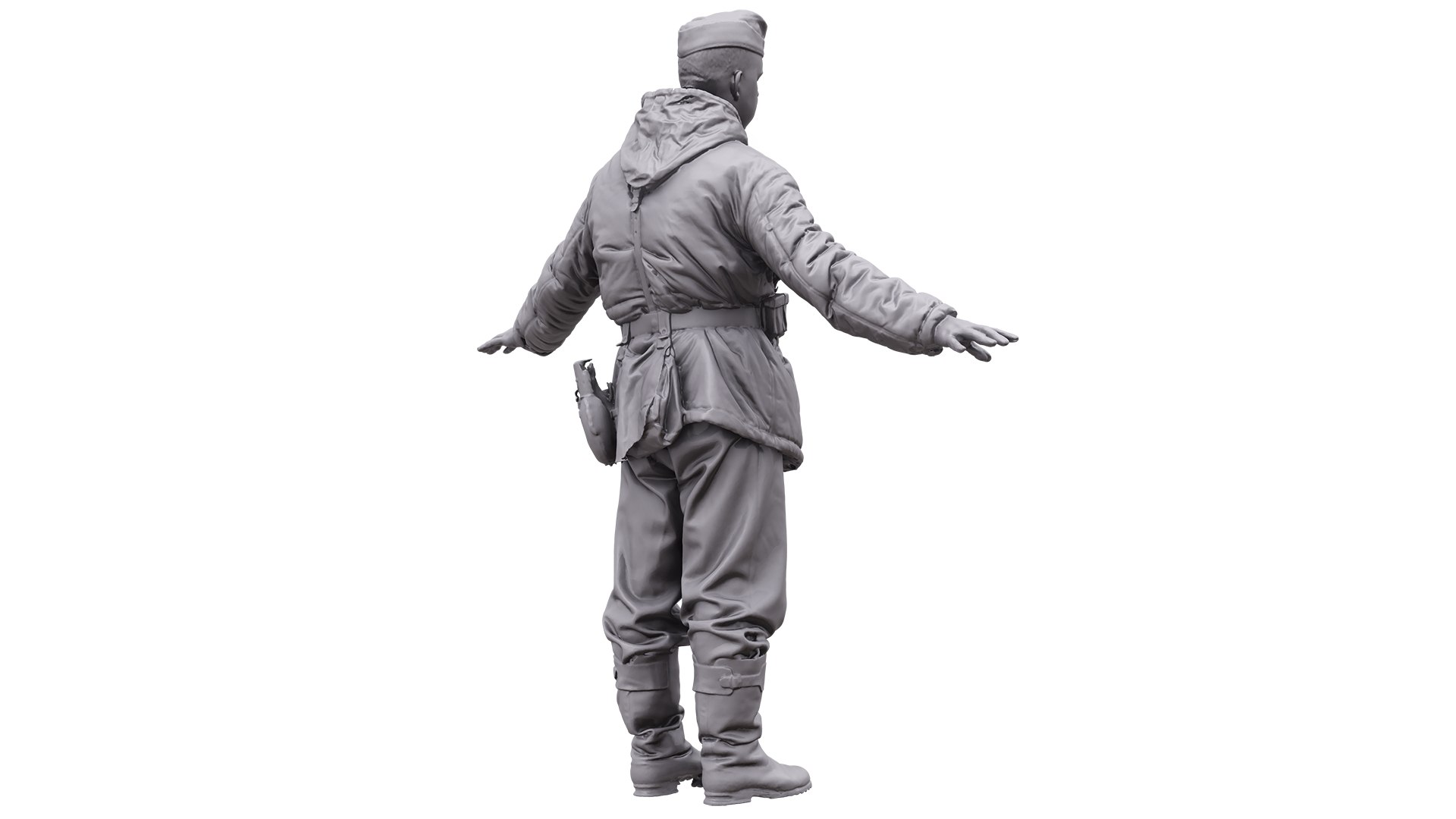 Base Scan German Wehrmacht Uniform 3D Model - TurboSquid 1817625