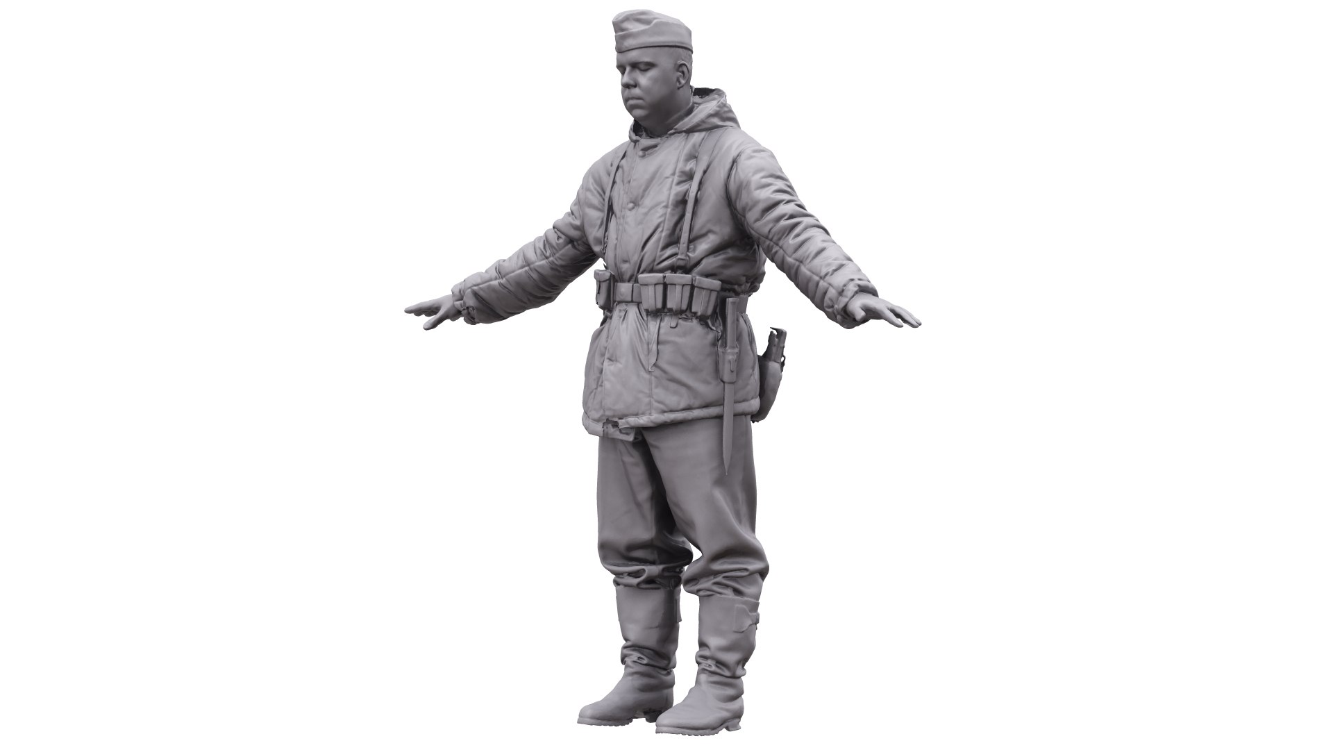 Base Scan German Wehrmacht Uniform 3D Model - TurboSquid 1817625