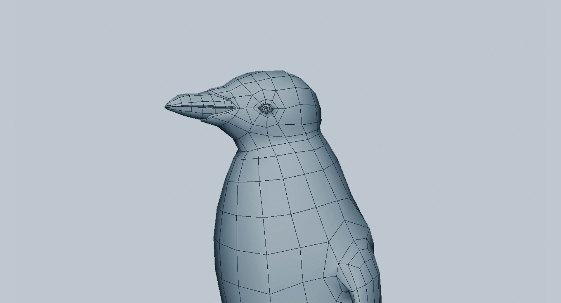 penguin 3d model