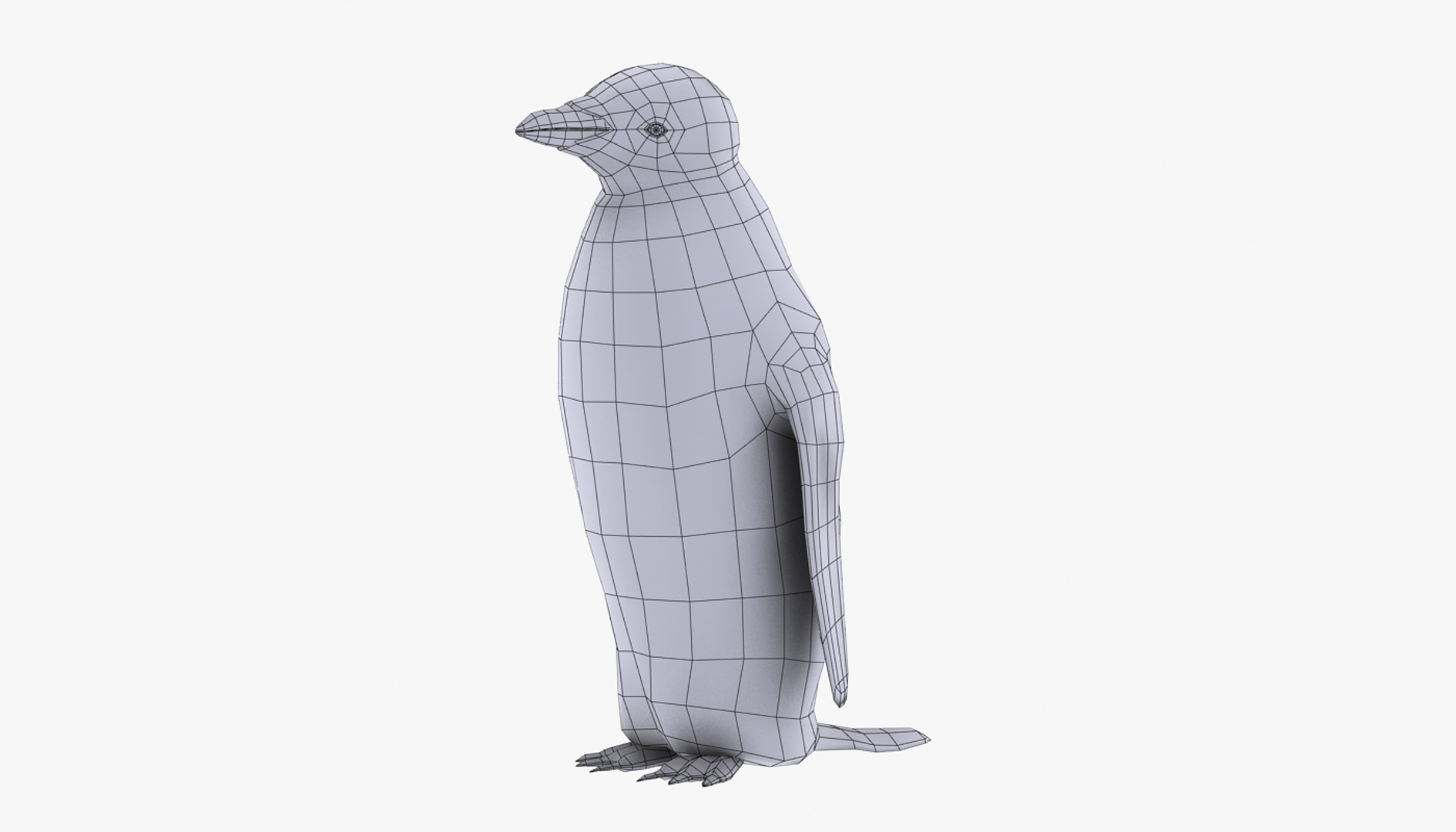 Penguin 3d Model