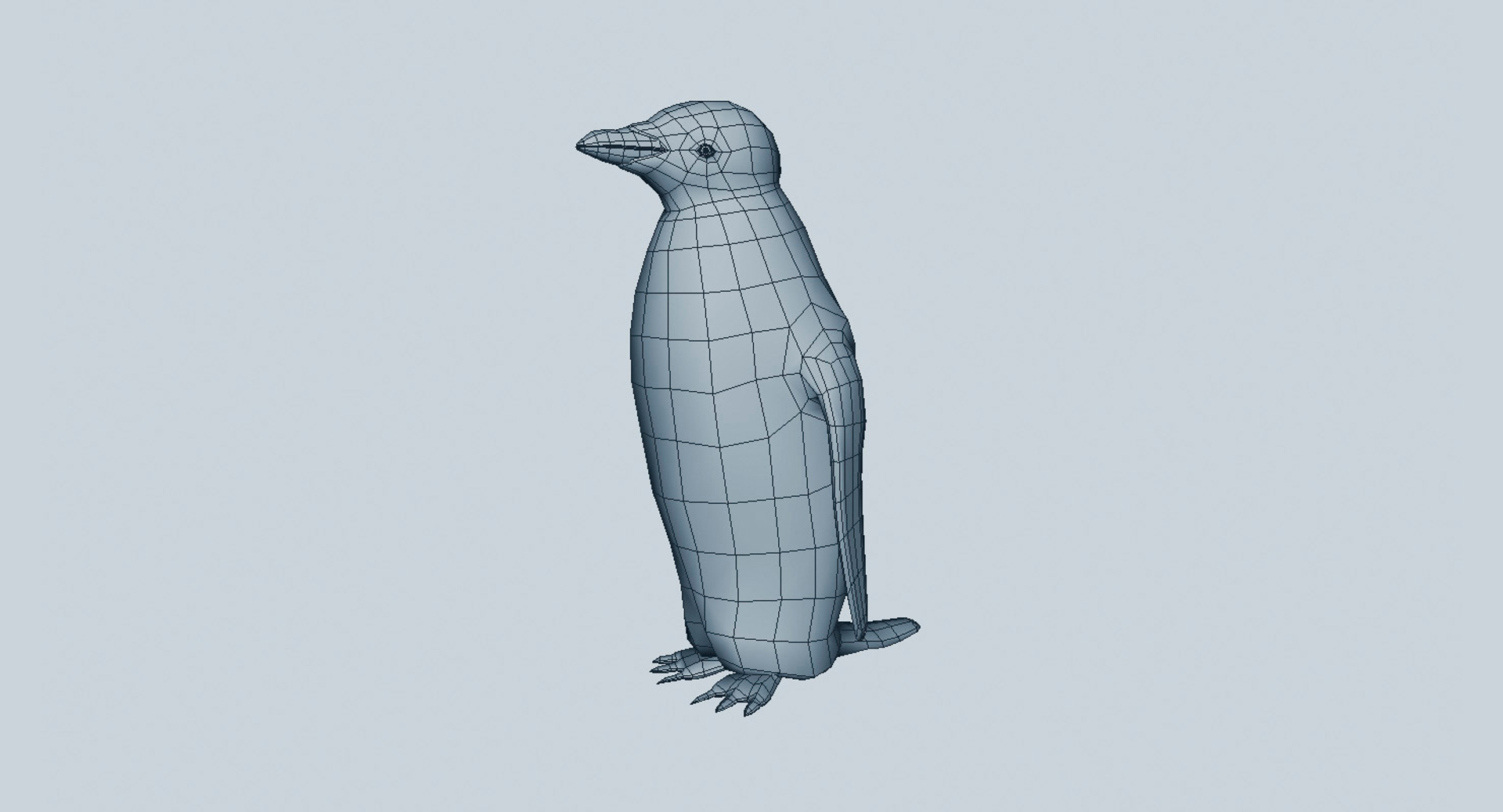 penguin 3d model