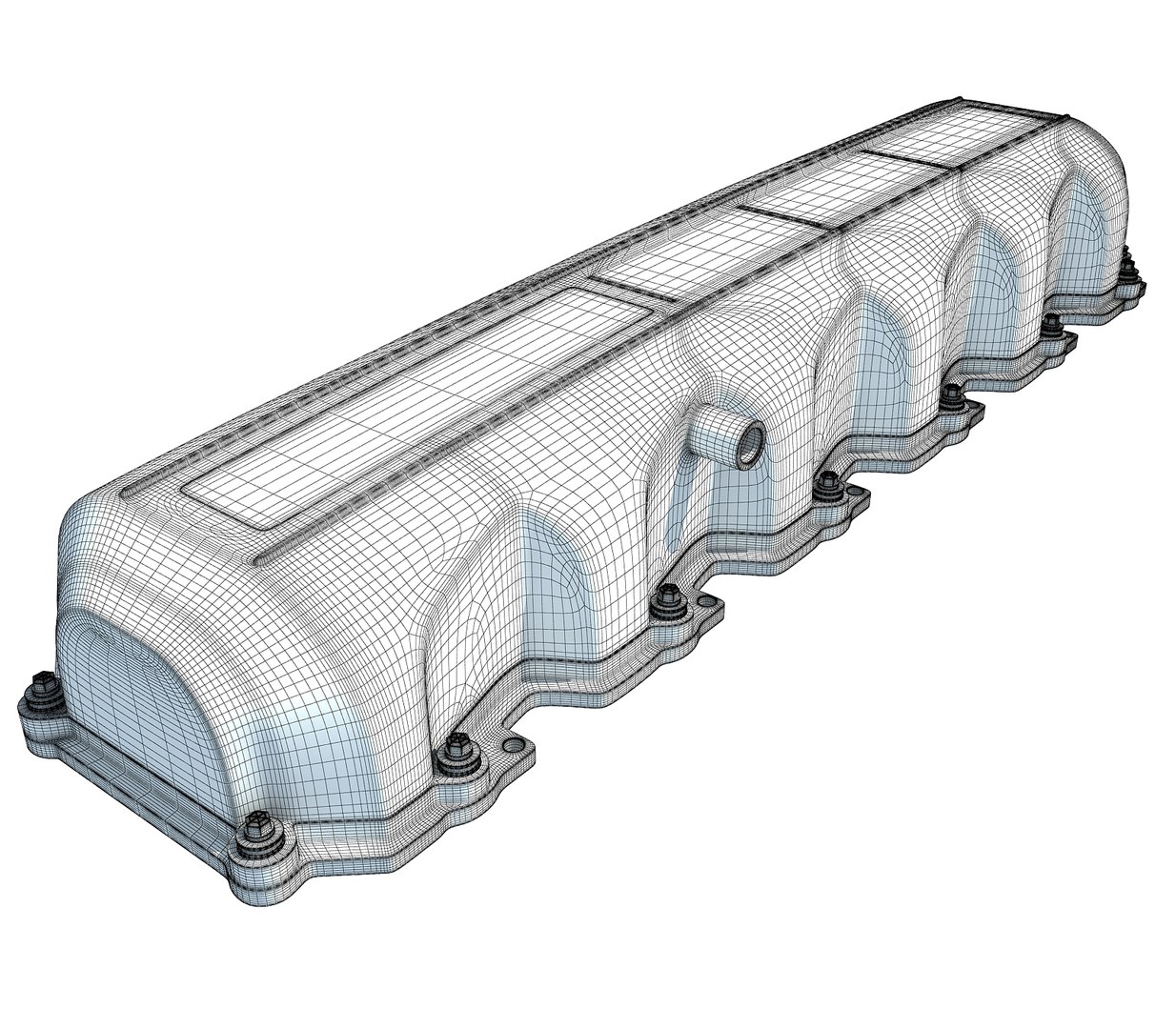 Engine Cover 3D Model - TurboSquid 1174009