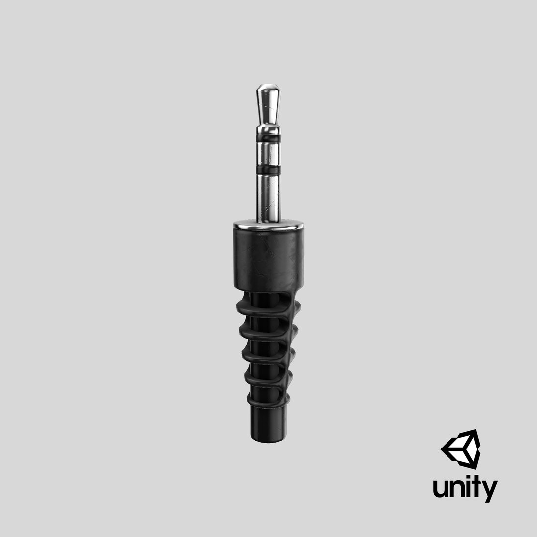 3D Audio Jack 1 - TurboSquid 1748725