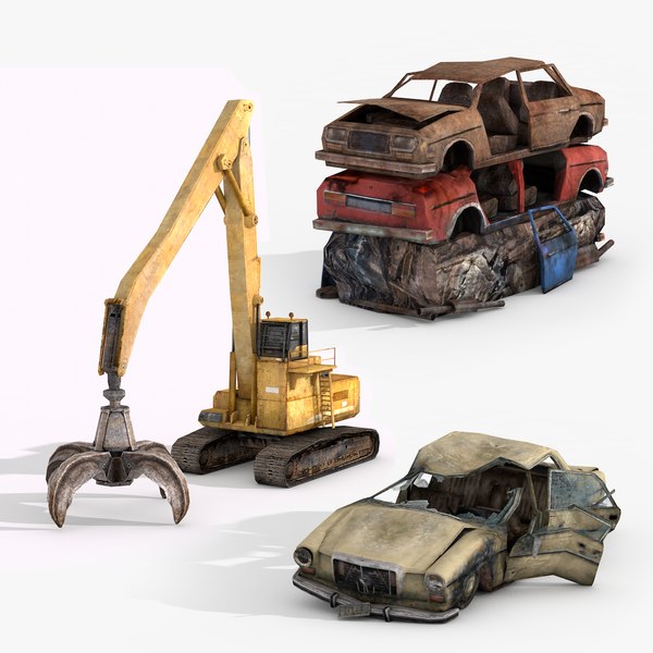 Wrecked Car 3D Models for Download | TurboSquid