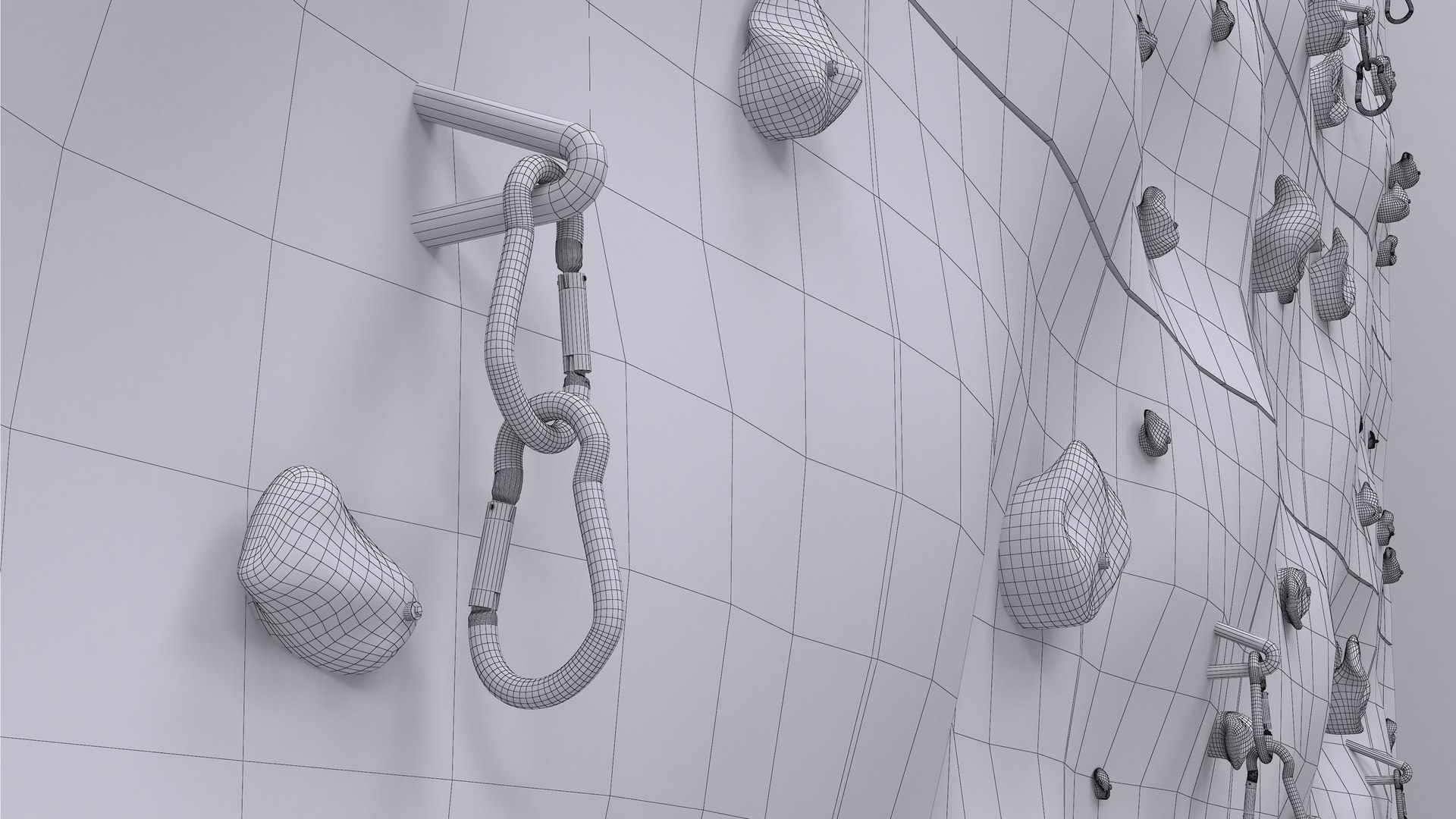 Indoor Climbing Wall 3D Model - TurboSquid 1821303
