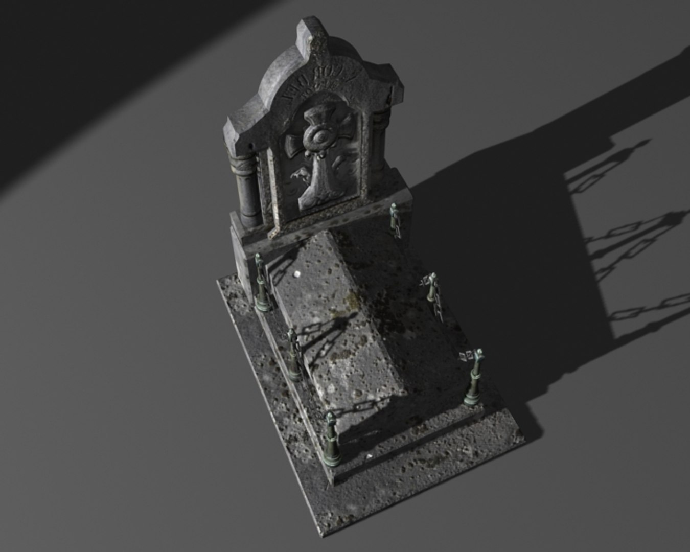 3d Grave Model